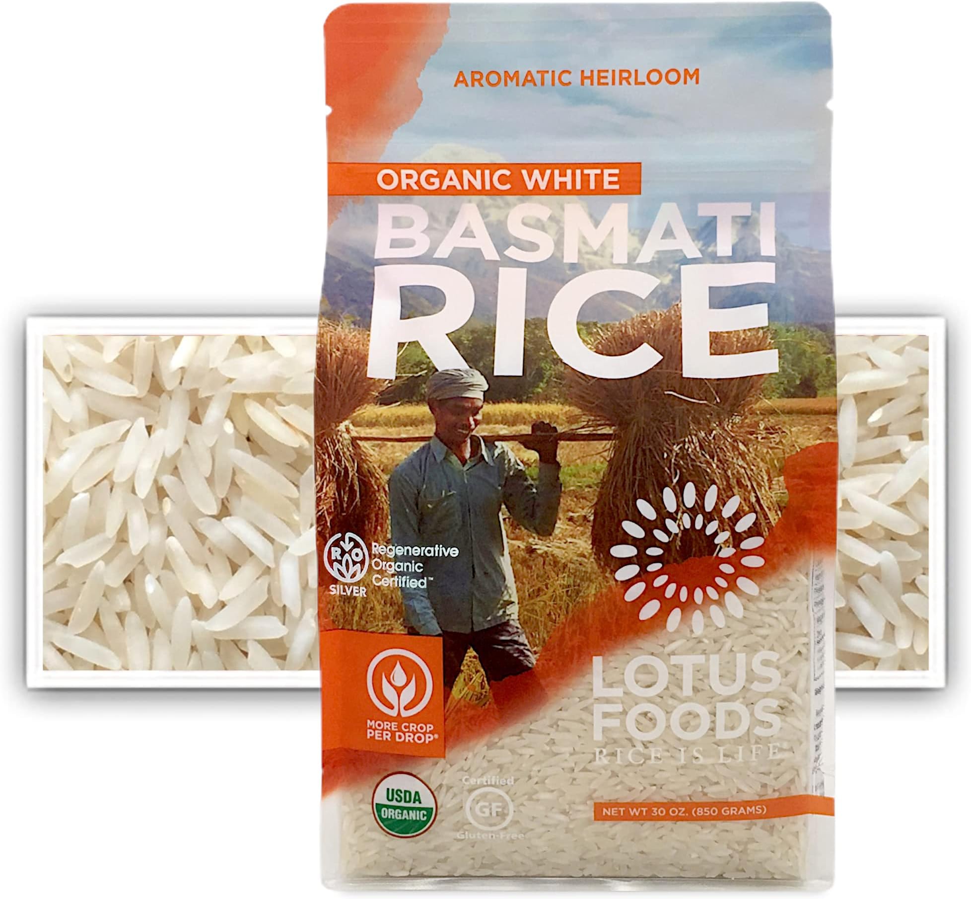 Amazon.com : 365 by Whole Foods Market, Rice Basmati Organic, 20 Ounce ...