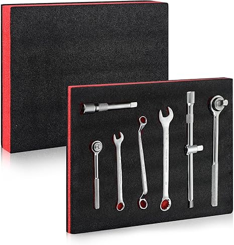 Amazon.com: Yoande 2 Pcs Tool Box Organizer - Foam Inserts for Toolbox ...