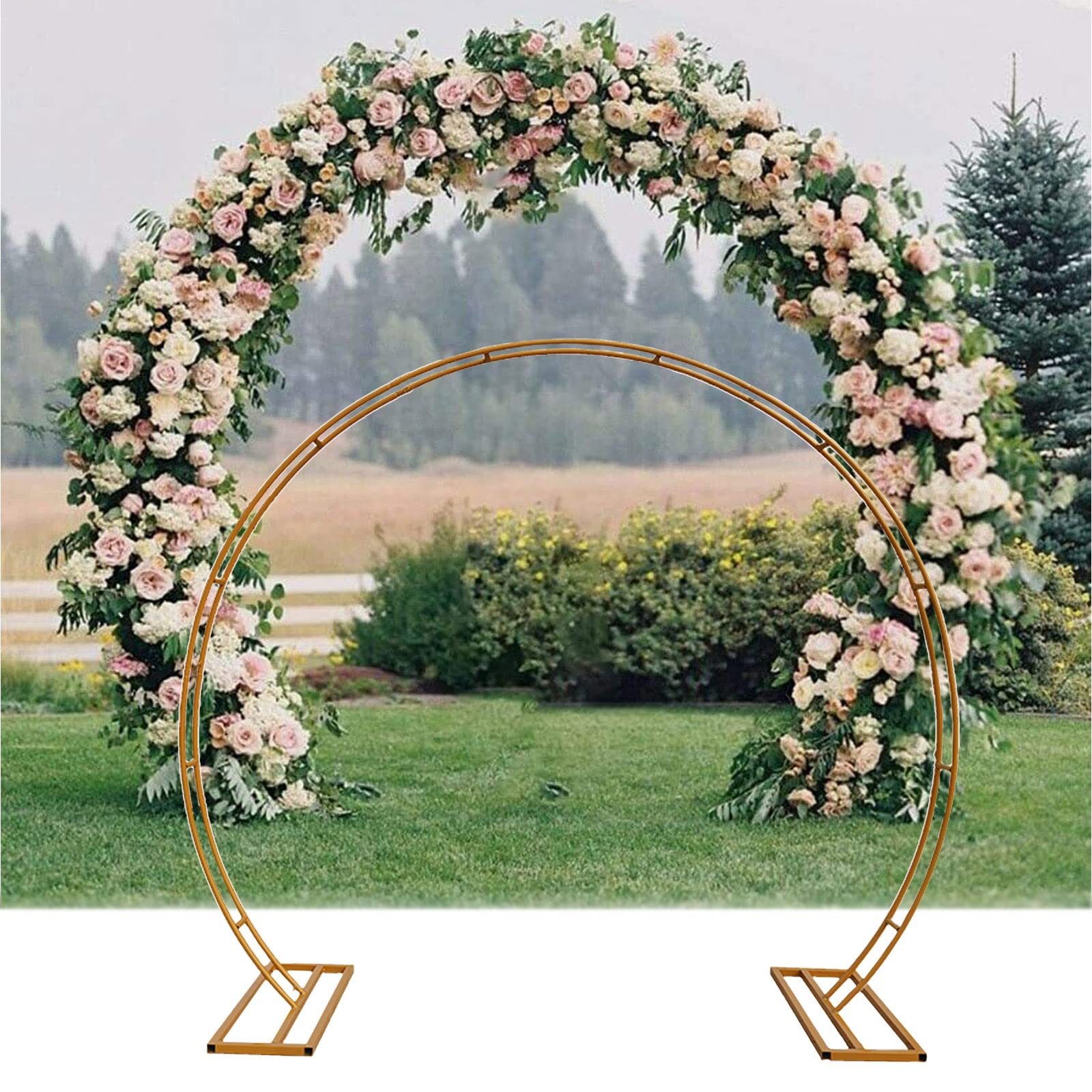 Arco De Hierro Para Boda Arco De Metal Para Decoración De Jardín,