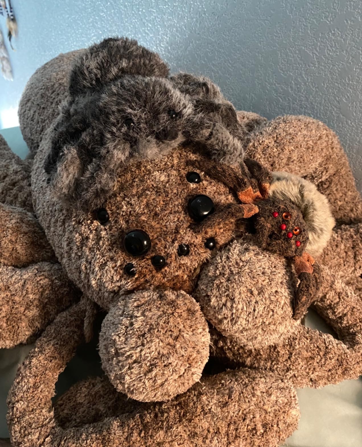 Amazon.com: Apricot Lamb Toys Insect Plush Devil Spider Stuffed Animal ...