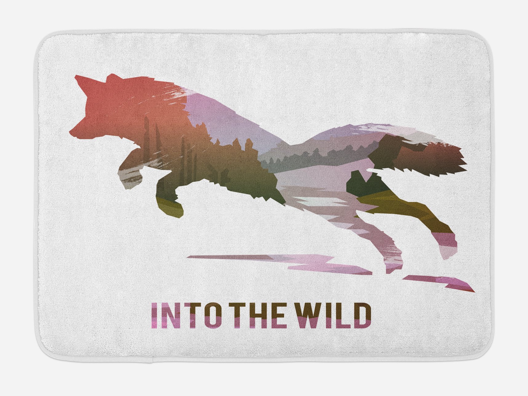 Jumping Fox Silhouette