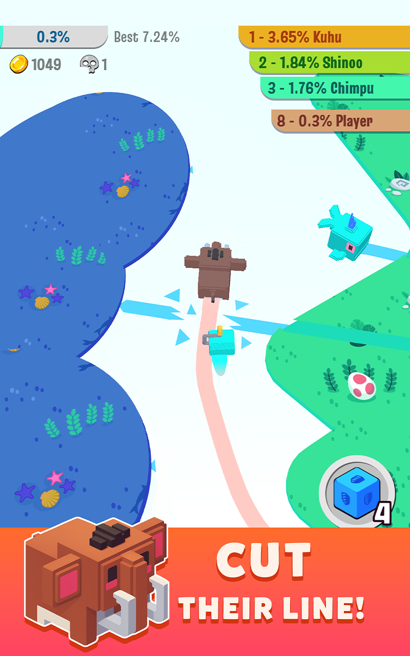 Paper.io: Conquer Territory, Draw Lines to Capture Area, Rule the Zone ...