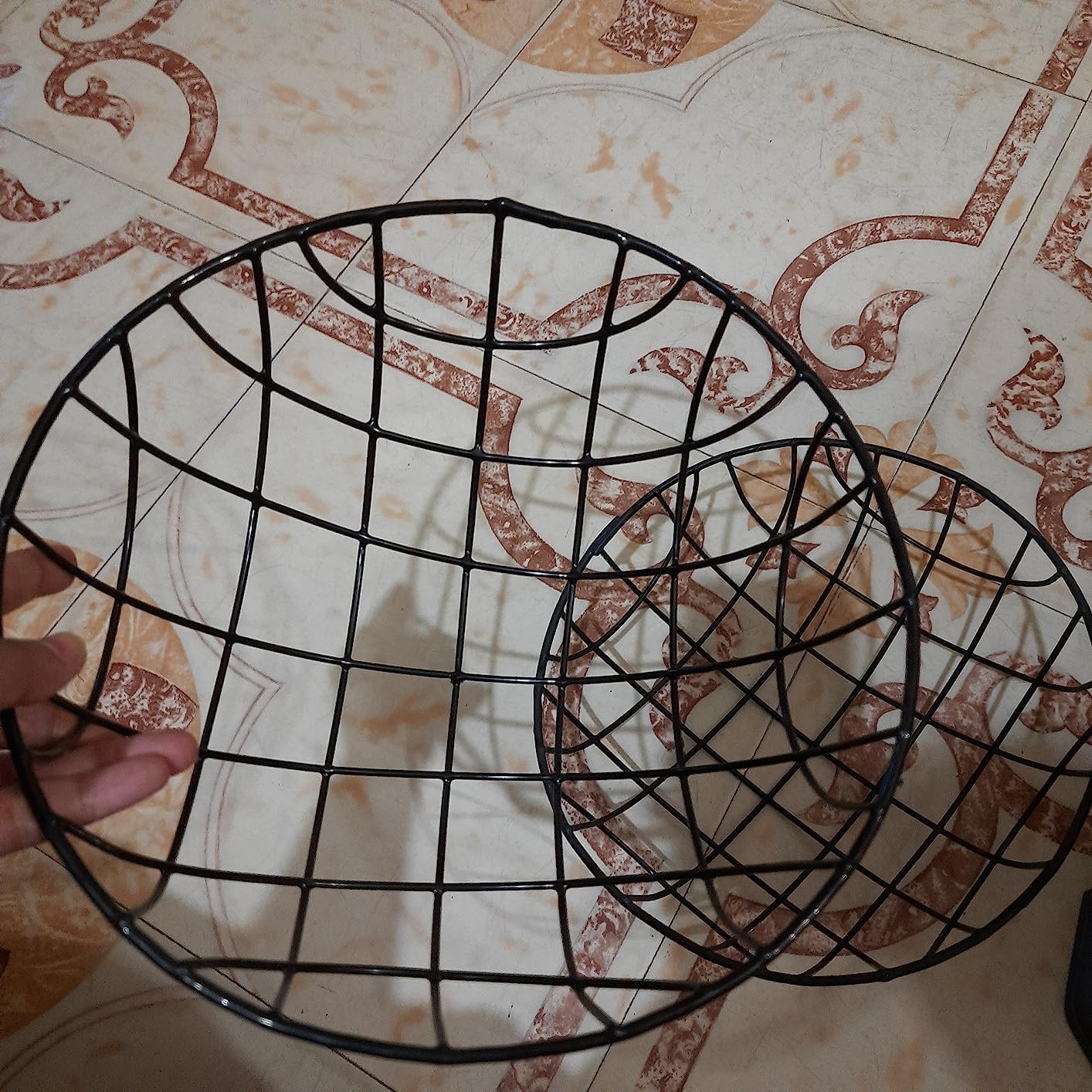 Tim Tim Agro 10 Inch Metal Hanging Baskets for Plants Outdoor, 4 Pack ...