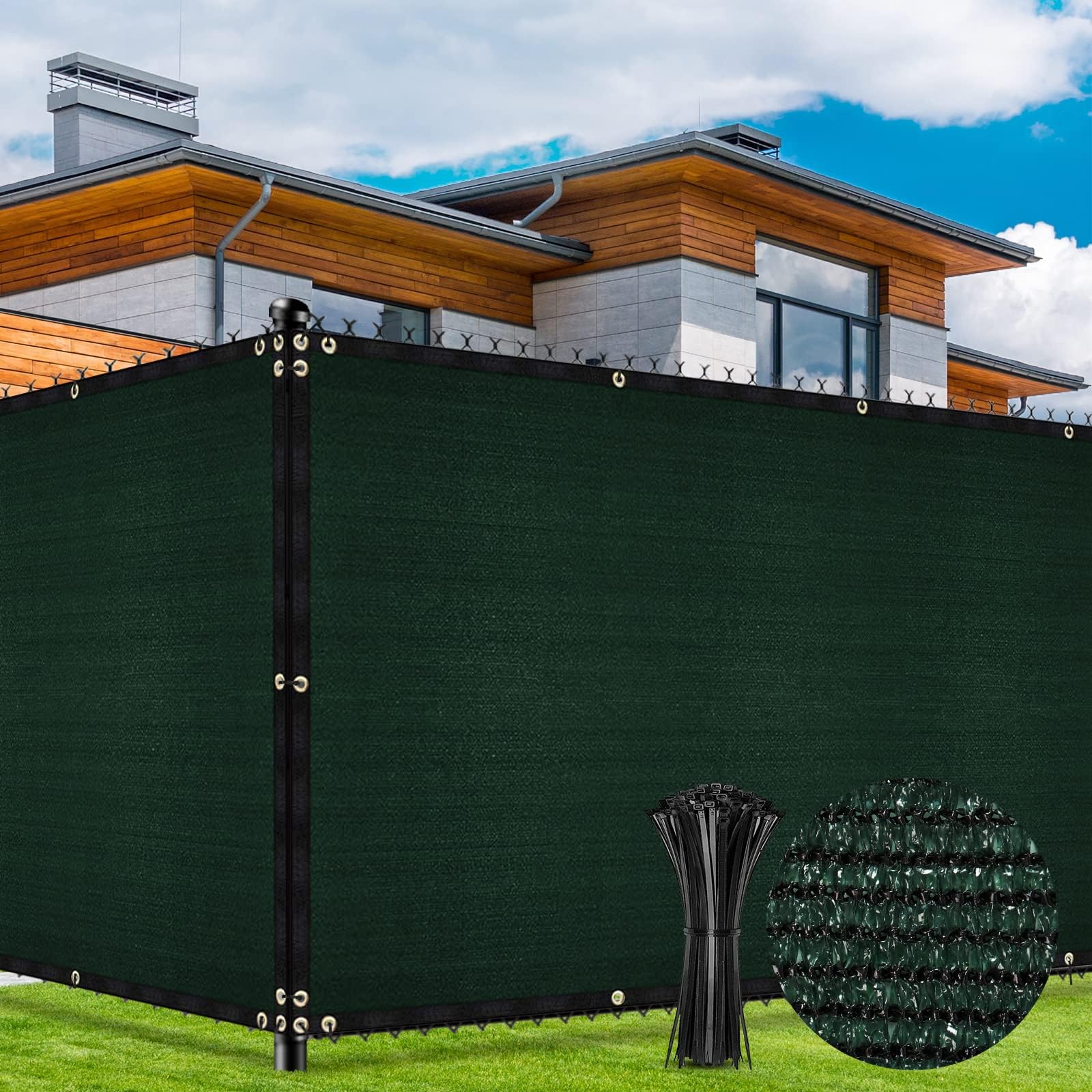 Duerer Rete Ombreggiante Verde 1.5m x 15.2m Telo Ombreggiante ...