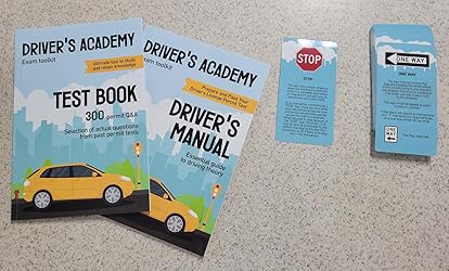 Amazon.com: Road Signs Flash Cards - DMV Permit Test Flash Cards : Toys ...