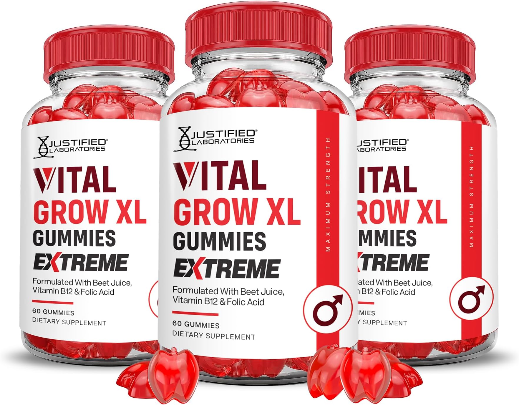 Amazon.com: Vital Grow XL Male Gummies - Men's Performance Gummies 1050MG Vital GrowXL Blend ...