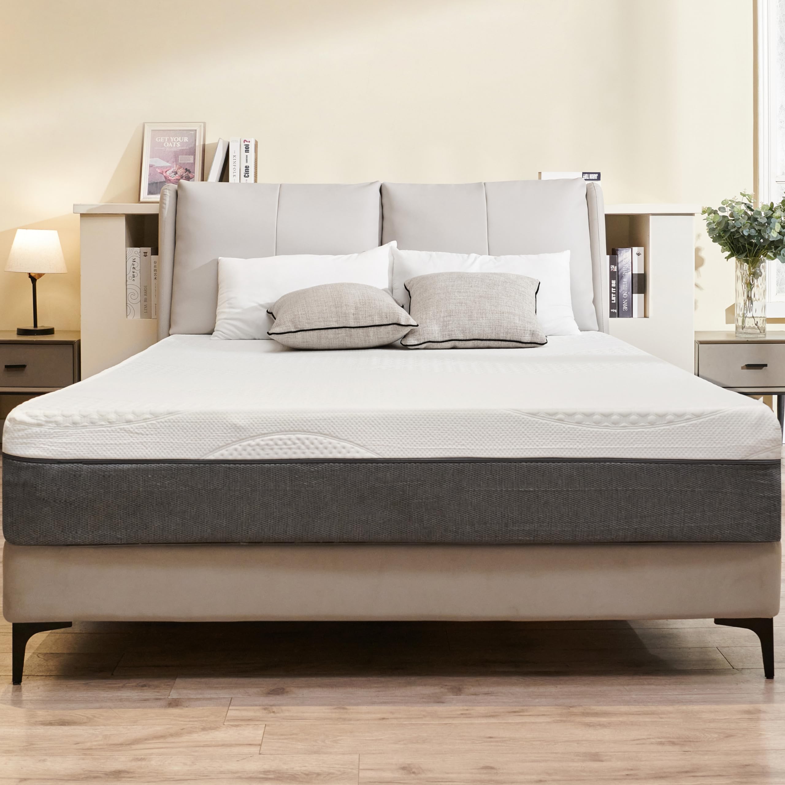 Amazon.com: Aylas Furniture Full Size Mattress- 6 Inch Hybrid Full ...