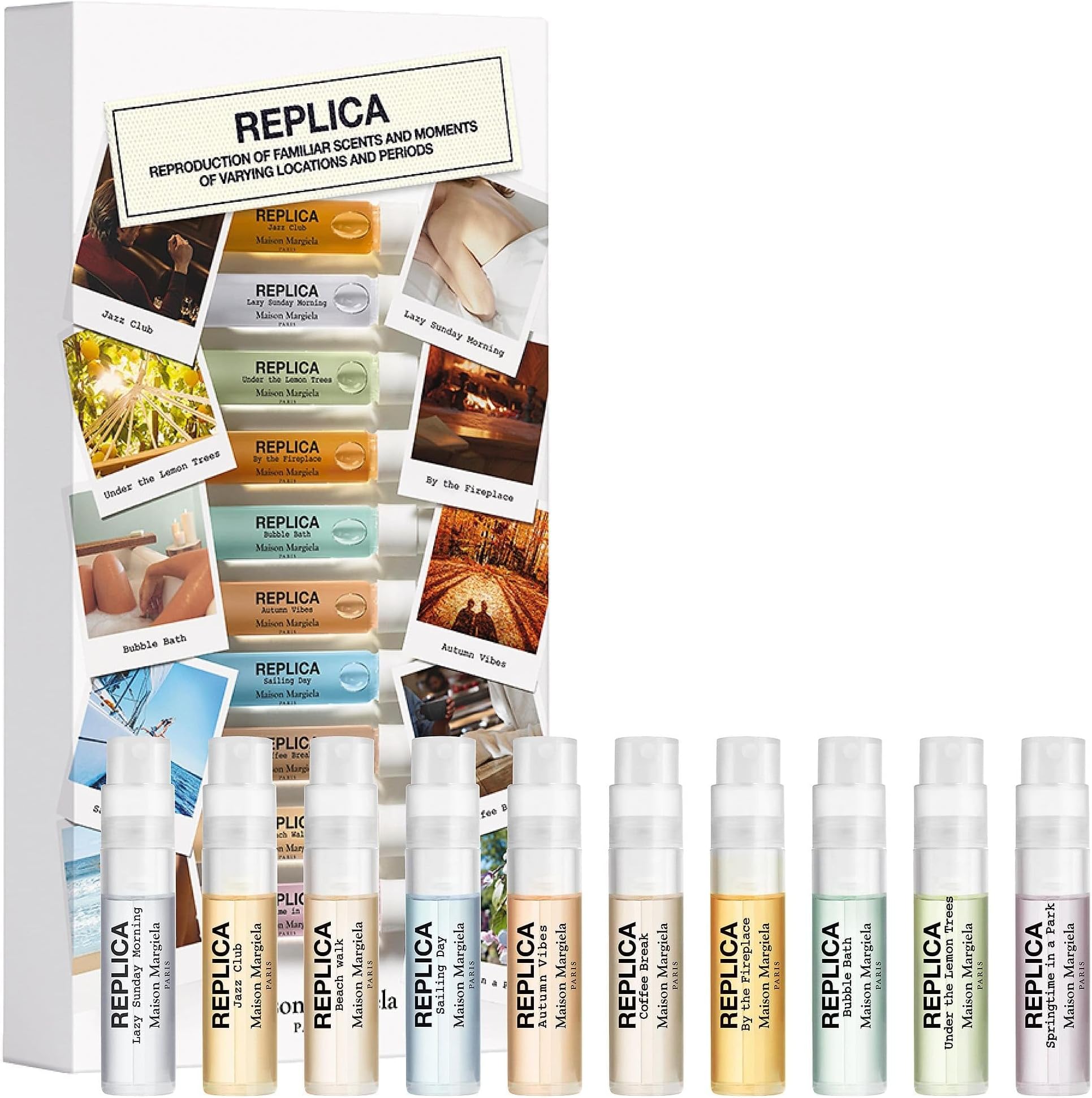 Amazon.com : Maison Margiela 'REPLICA' Memory Box Perfume Set : Beauty ...