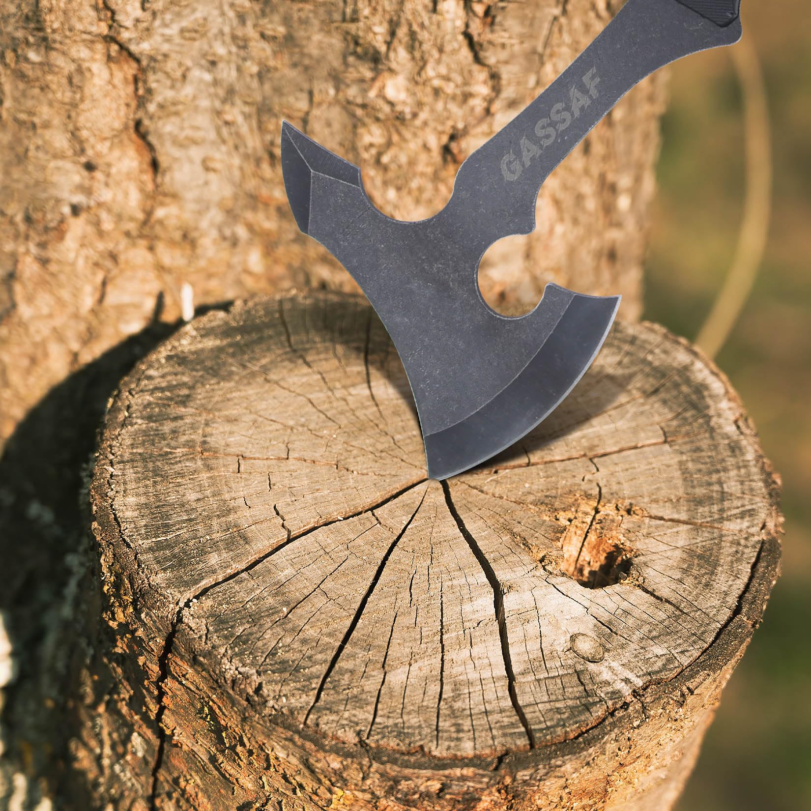 Snapklik.com : Throwing Axe Knife Set Stainless Steel Throwing Tomahawk ...
