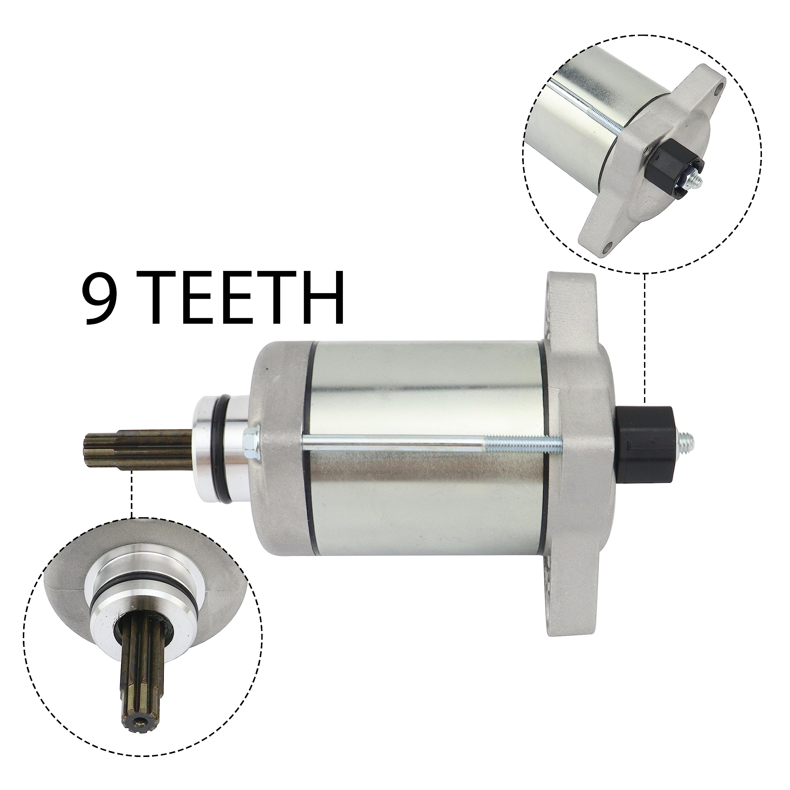 Honda ATV Starter Kit Starter Motor Combo Kit W/ Relay & Switch For ...