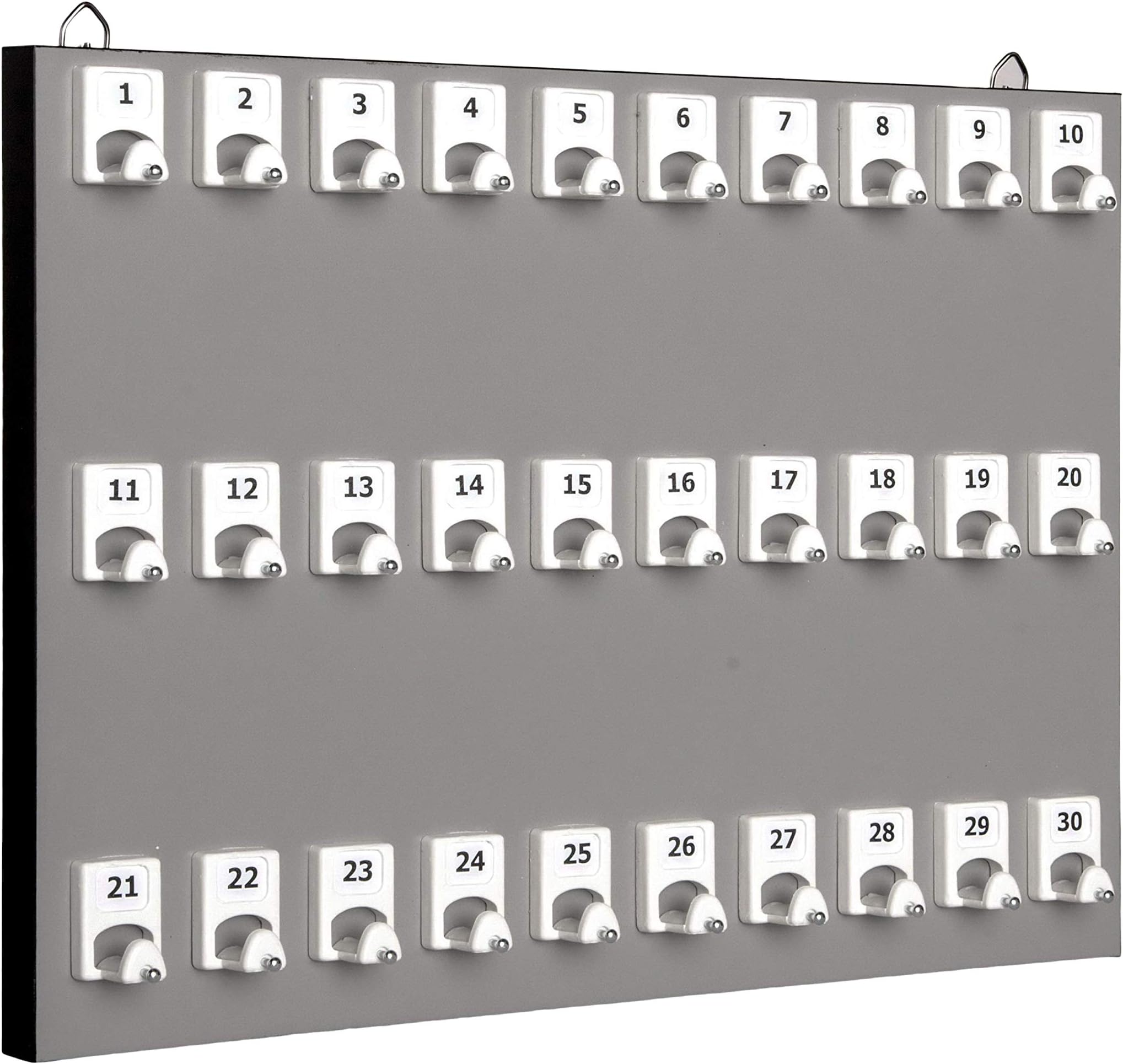 Amazon.com: KEYSTAND # 30PGS with 30 Numbered Hooks for Real Estate ...