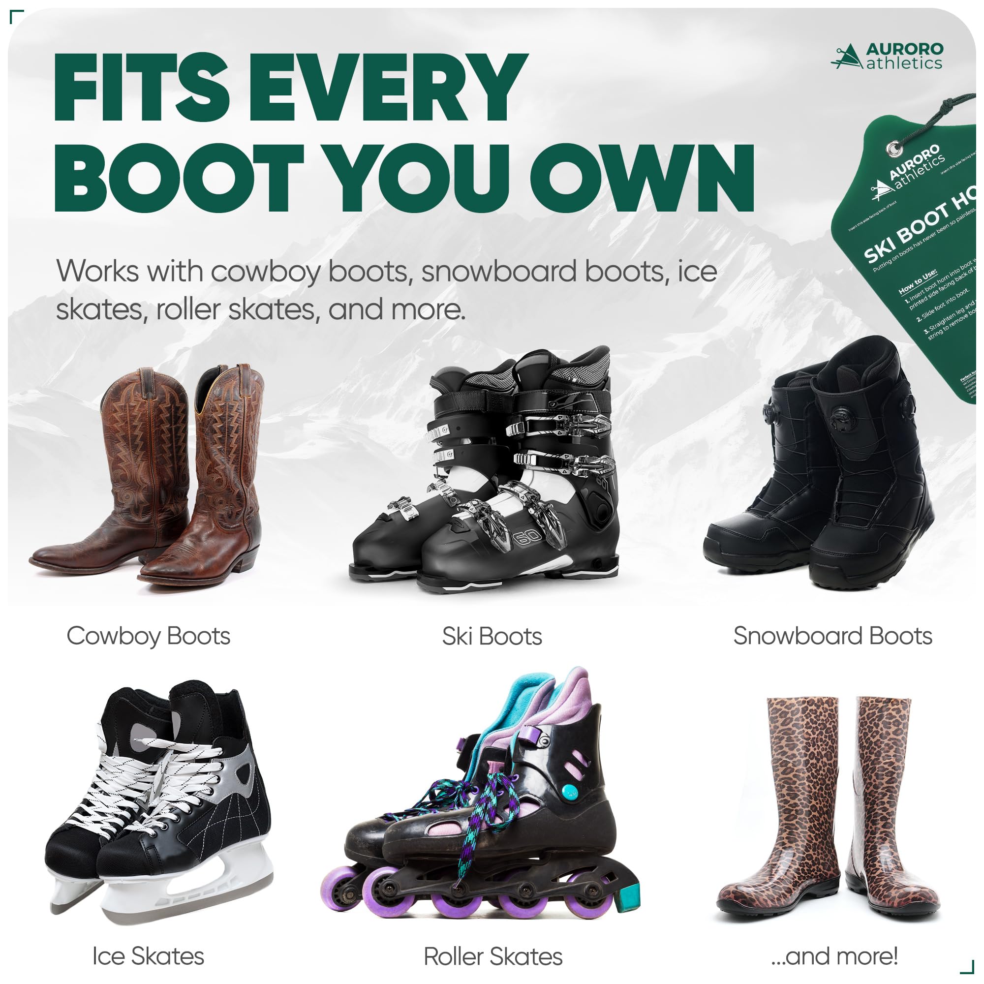 Snapklik.com : Ski Boot Horn - Tallest Ski Boot Horn, Shoe Horn For Ski ...