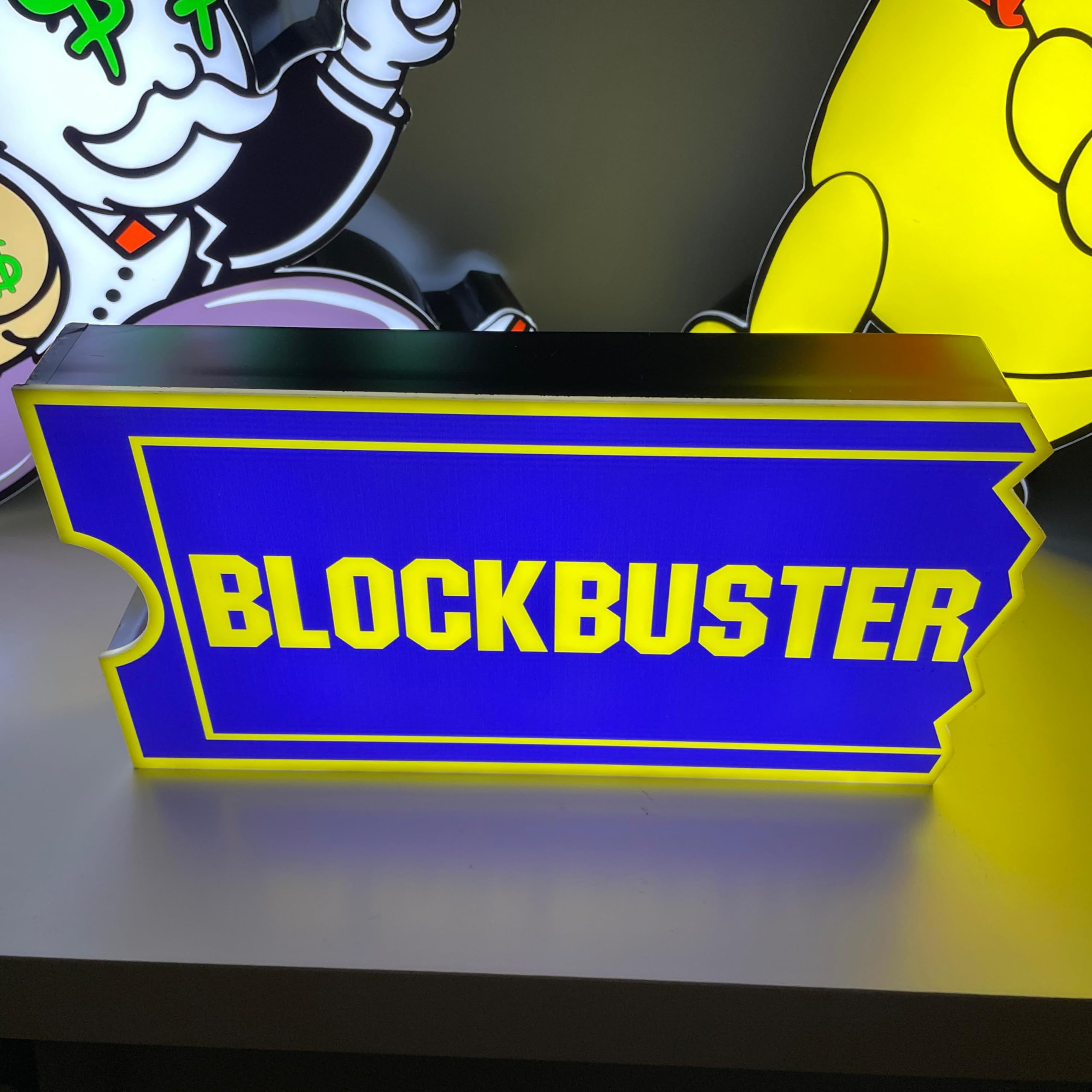 Blockbuster Sign Wall