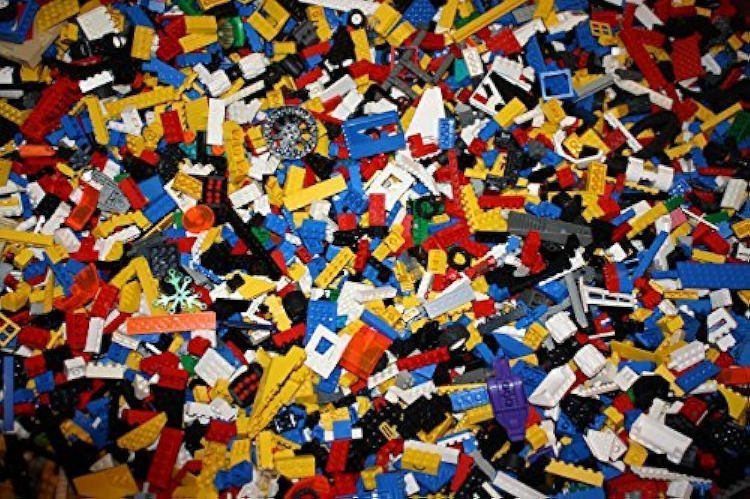Lego Bulk Lot Bricks and Parts 1 Lb Pound 200+pieces : Buy Online at ...