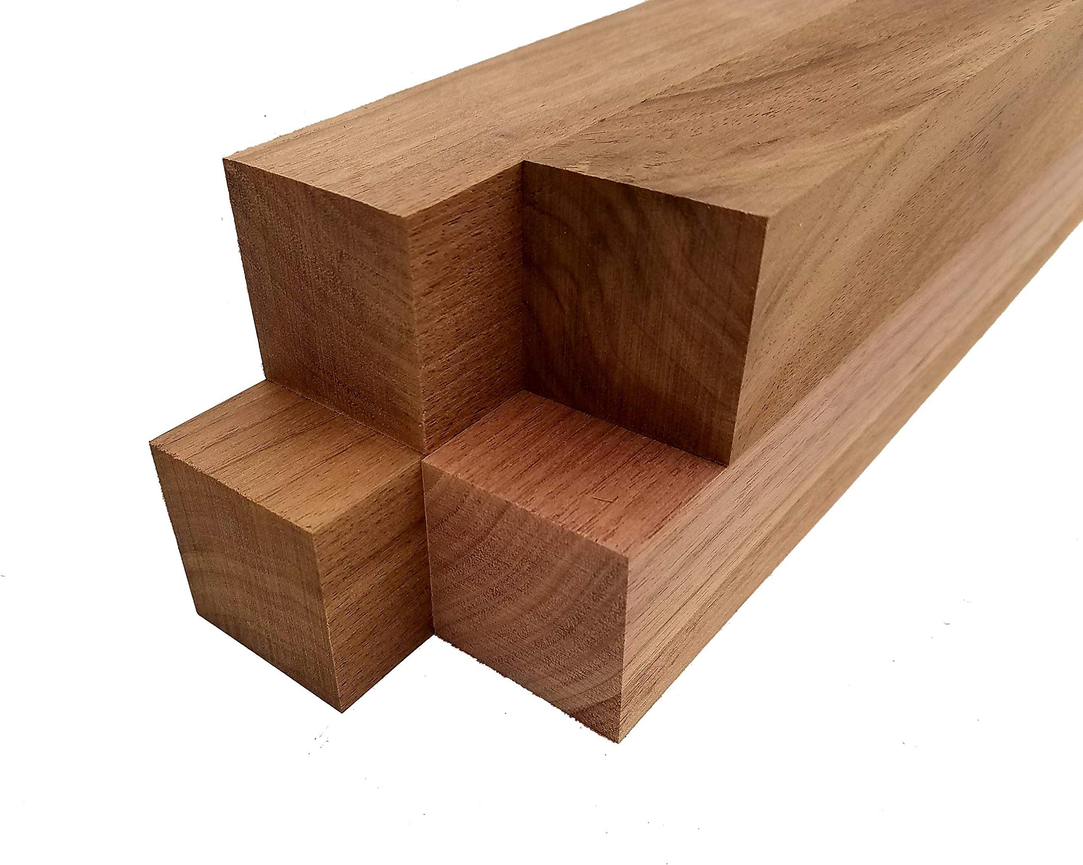 Wood Lumber Squares Barrington Hardwoods Mahogany Turning Squares - 4pc ...