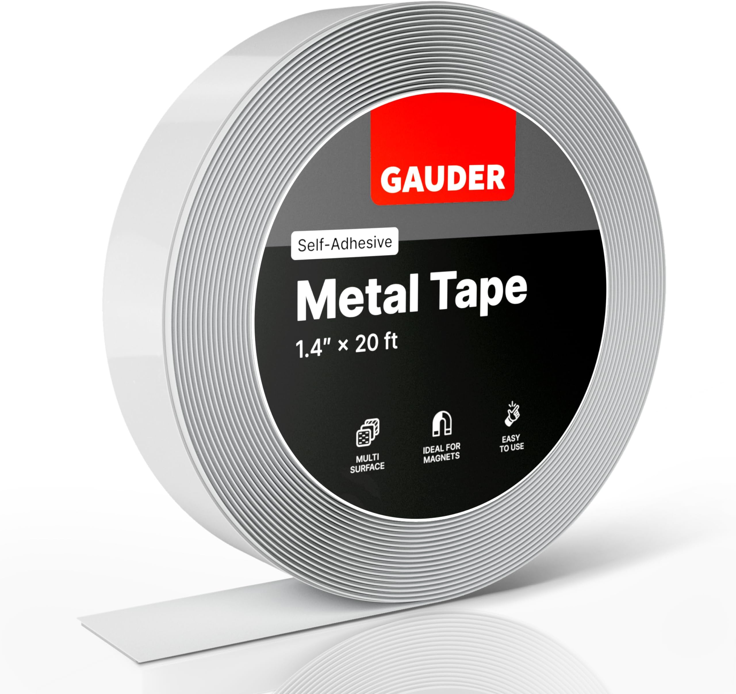 Amazon.com: GAUDER Magnetic Tape Extra Strong | Magnetic Strips ...
