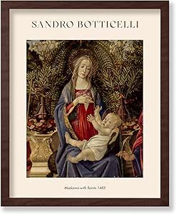 Amazon.com: Poster Master Sandro Botticelli Poster - Madonna of the ...