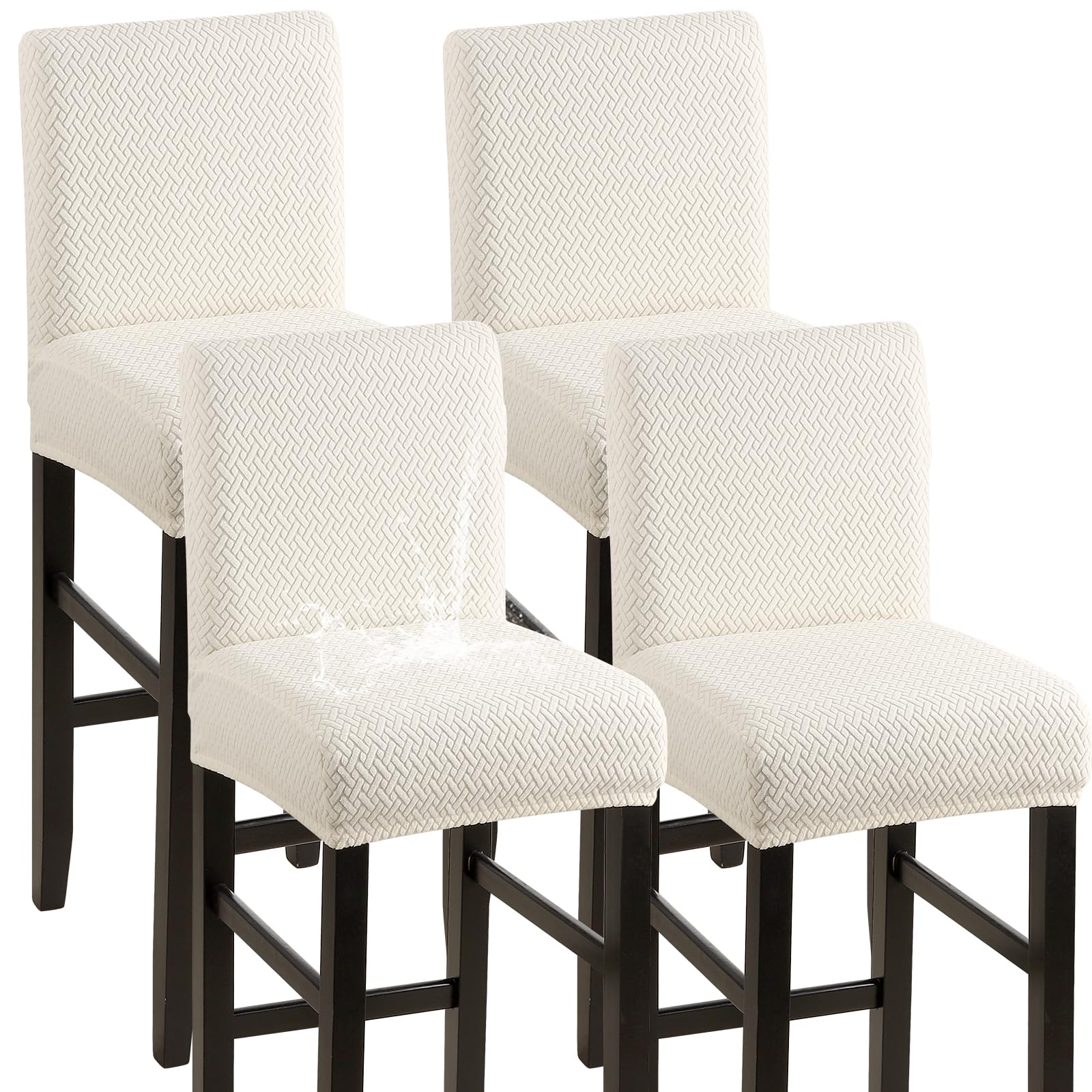 Amazon.com: YISUN Waterproof Bar Stool Covers, Stretch Pub Stool Chair ...
