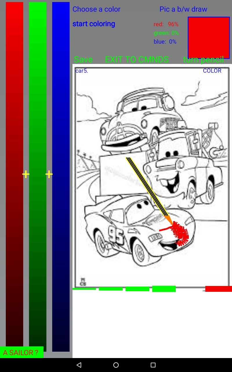 create & learn colors & color bw drawigs - App on Amazon Appstore