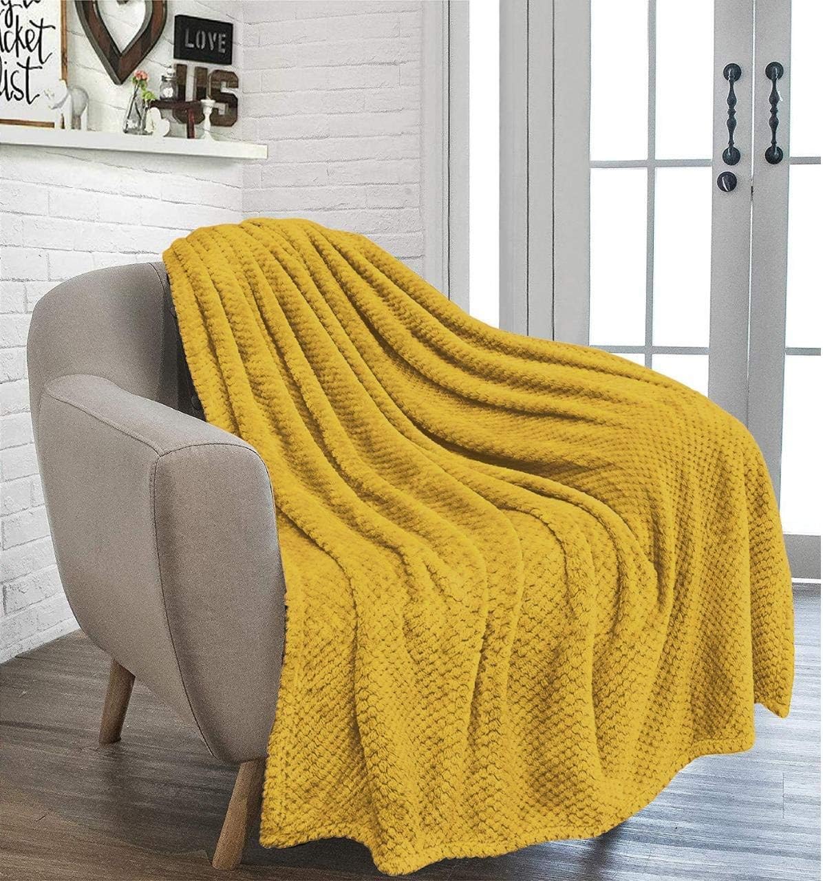 RayyanLinen Waffle Honey Comb Throw Blanket Super Soft Luxurious rayyanlinen-waffle-honey-comb-throw-blanket-super-soft-luxurious