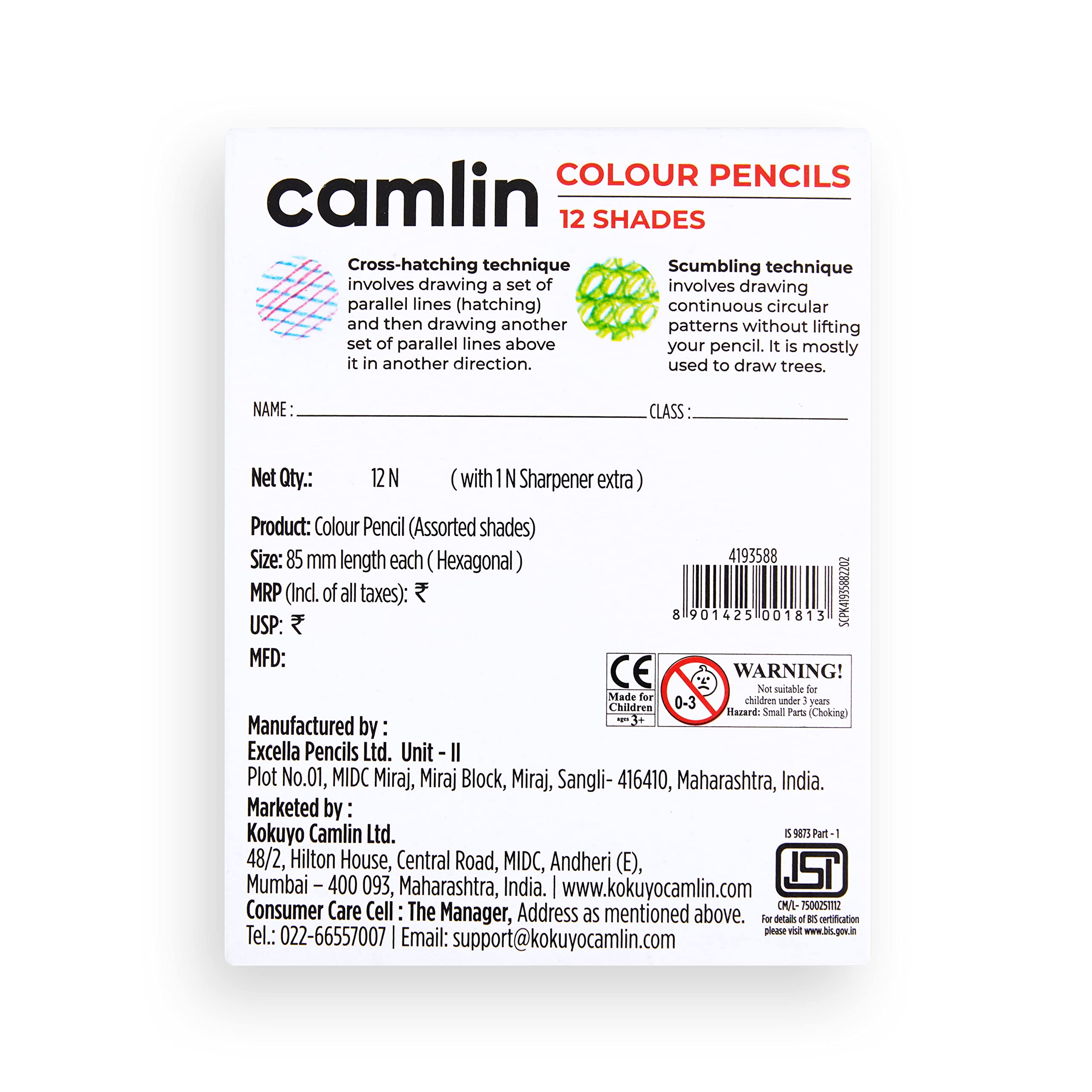 KOKUYO Camlin GRIP-MAX Mechanical Pencil (Set Of 10,, 56% OFF