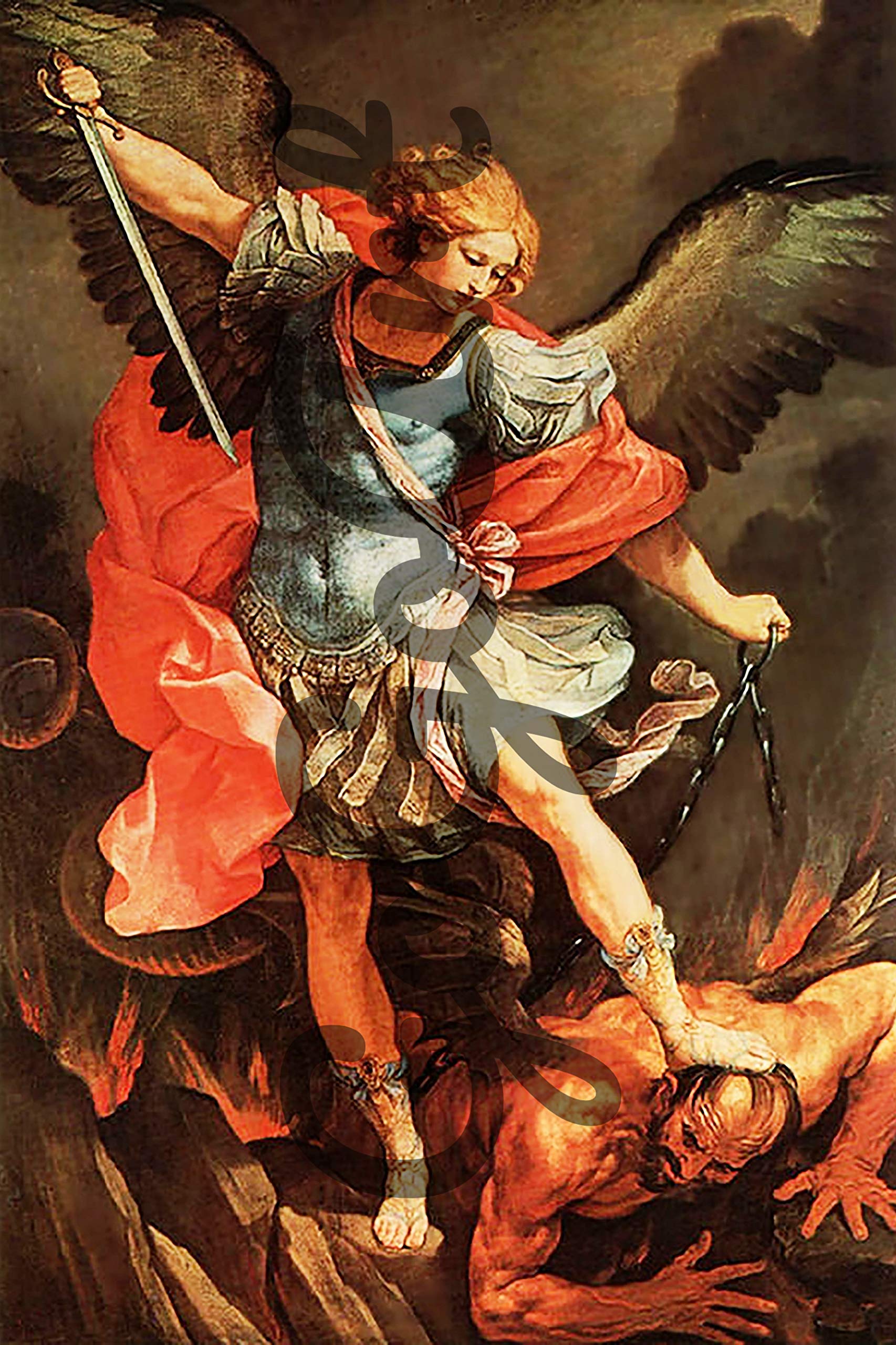 Renaissance Satan Paintings Baphomet Art Print Devil Art Satan Print