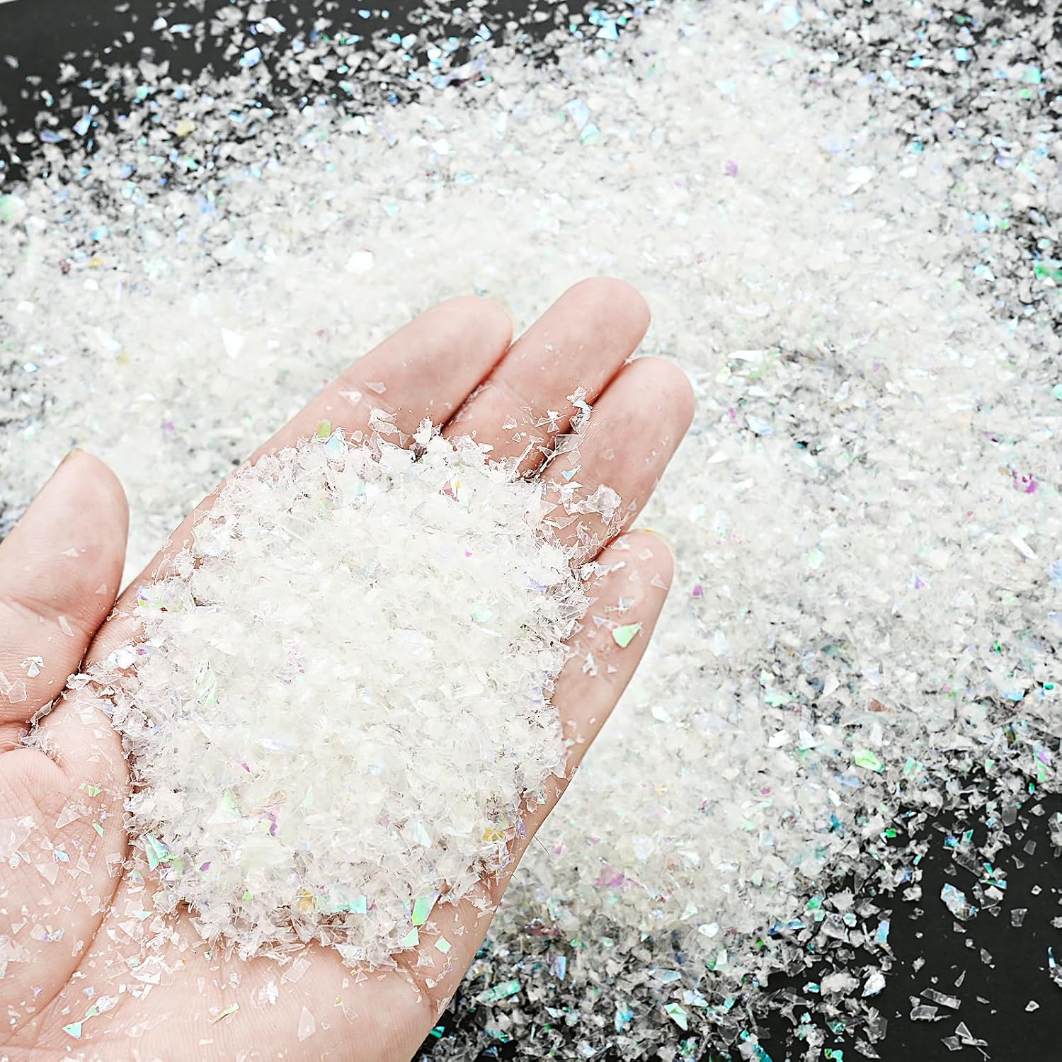 Amazon.com: Christmas Twinkles Snow Fake Snow Decoration Artificial ...