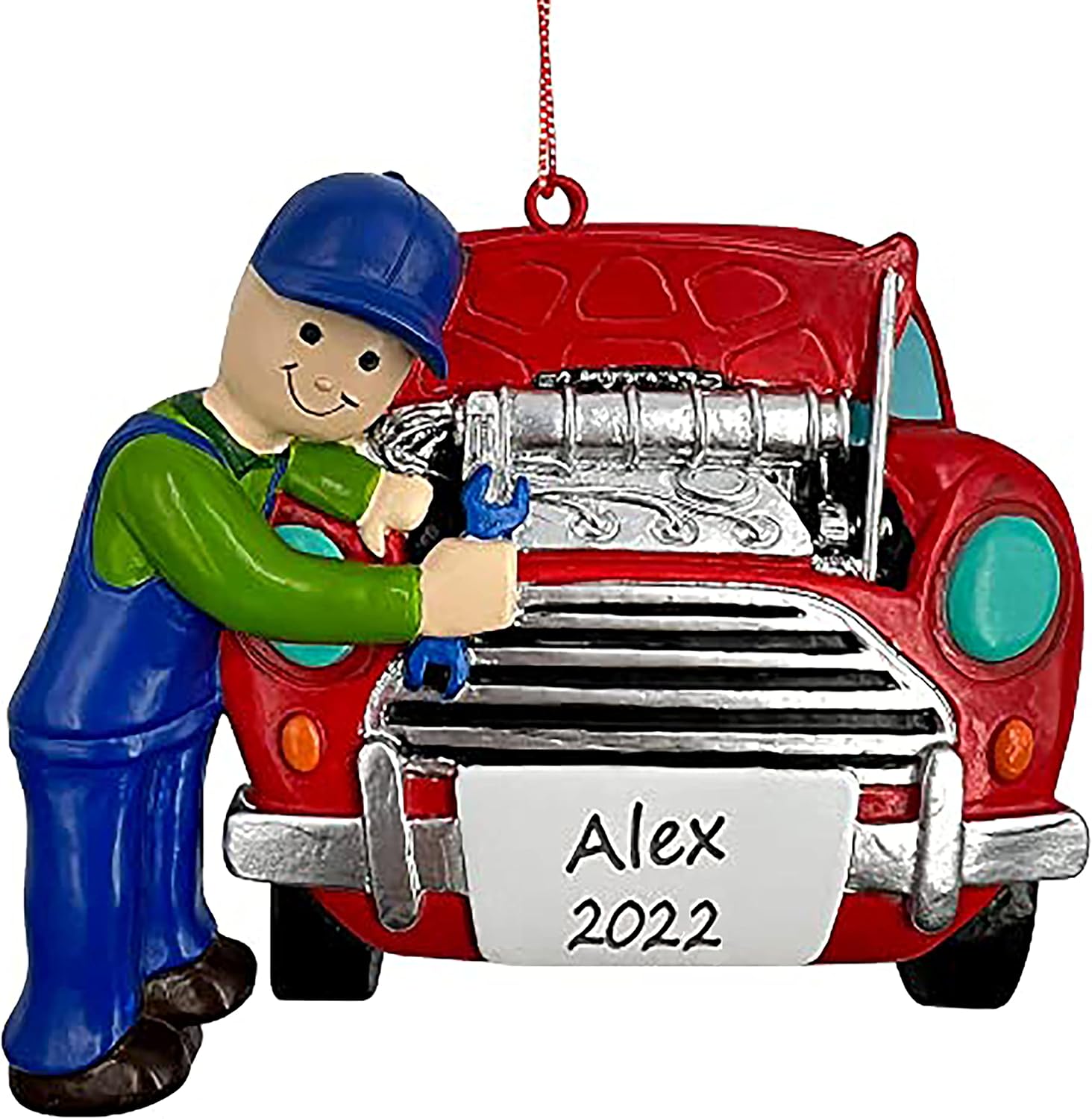 Amazon.com: CHEERZEER CUSTOMIZE Personalized Mechanic Christmas ...