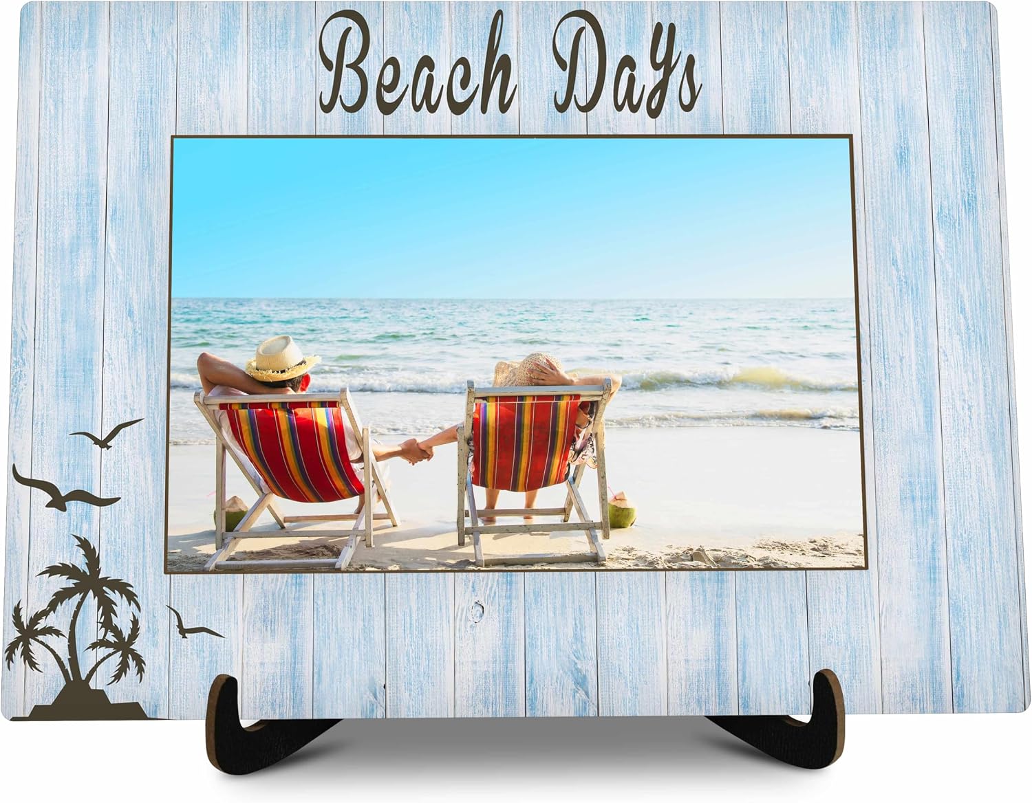 Amazon.com - valucise Beach Pictures Frame, Beach Days Photo Frame with ...
