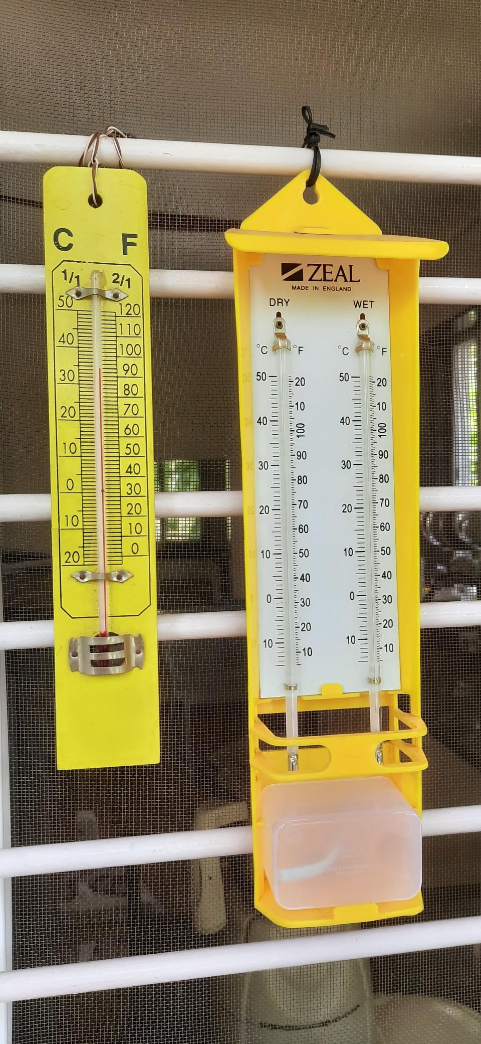 LABART Wet & Dry Bulb Hygrometer | Manson's Type Hygrometer | Mercury ...