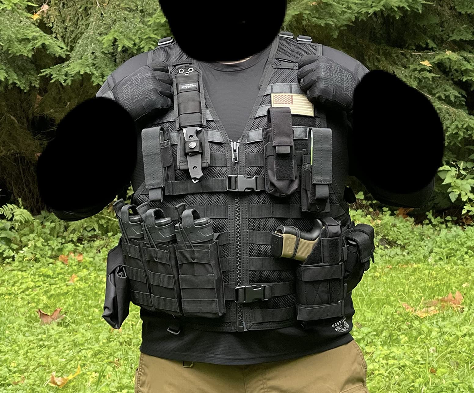 Amazon.com : 5.11 Tactical VTAC LBE Utility Vest, Customizable and ...