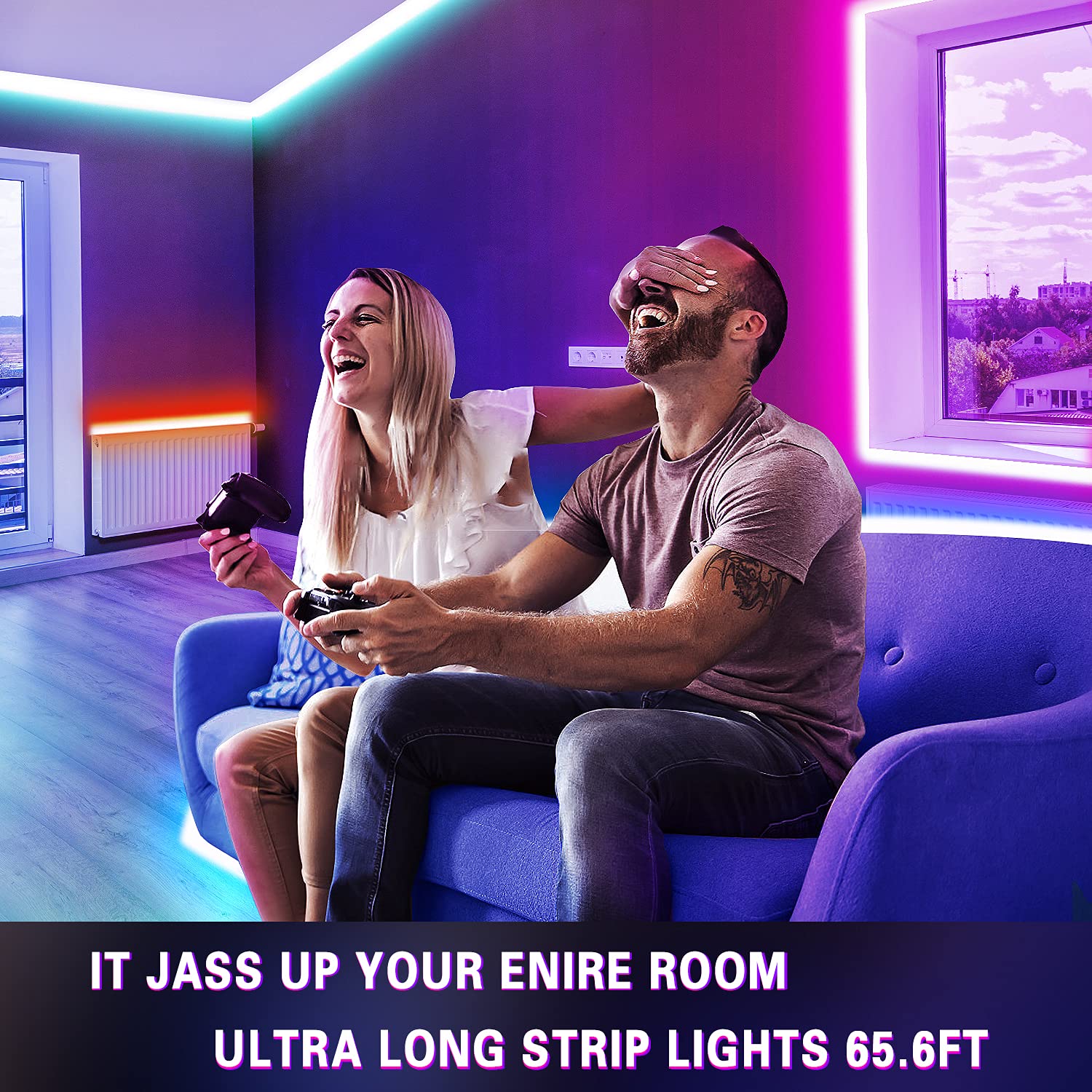 Luces LED largas para dormito...B0998HXT4P | Encarguelo.com