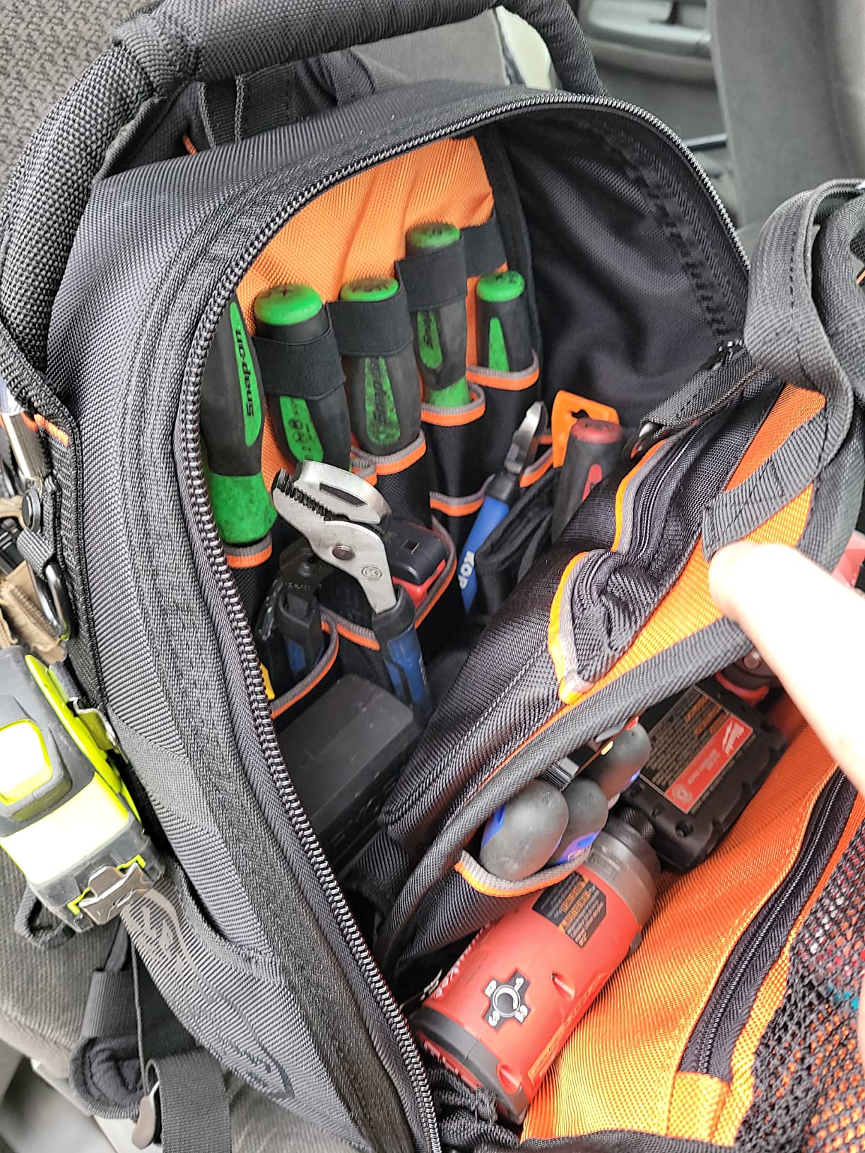 $50/mo - Finance Klein Tools 55485 Tool Bag Backpack, Durable ...