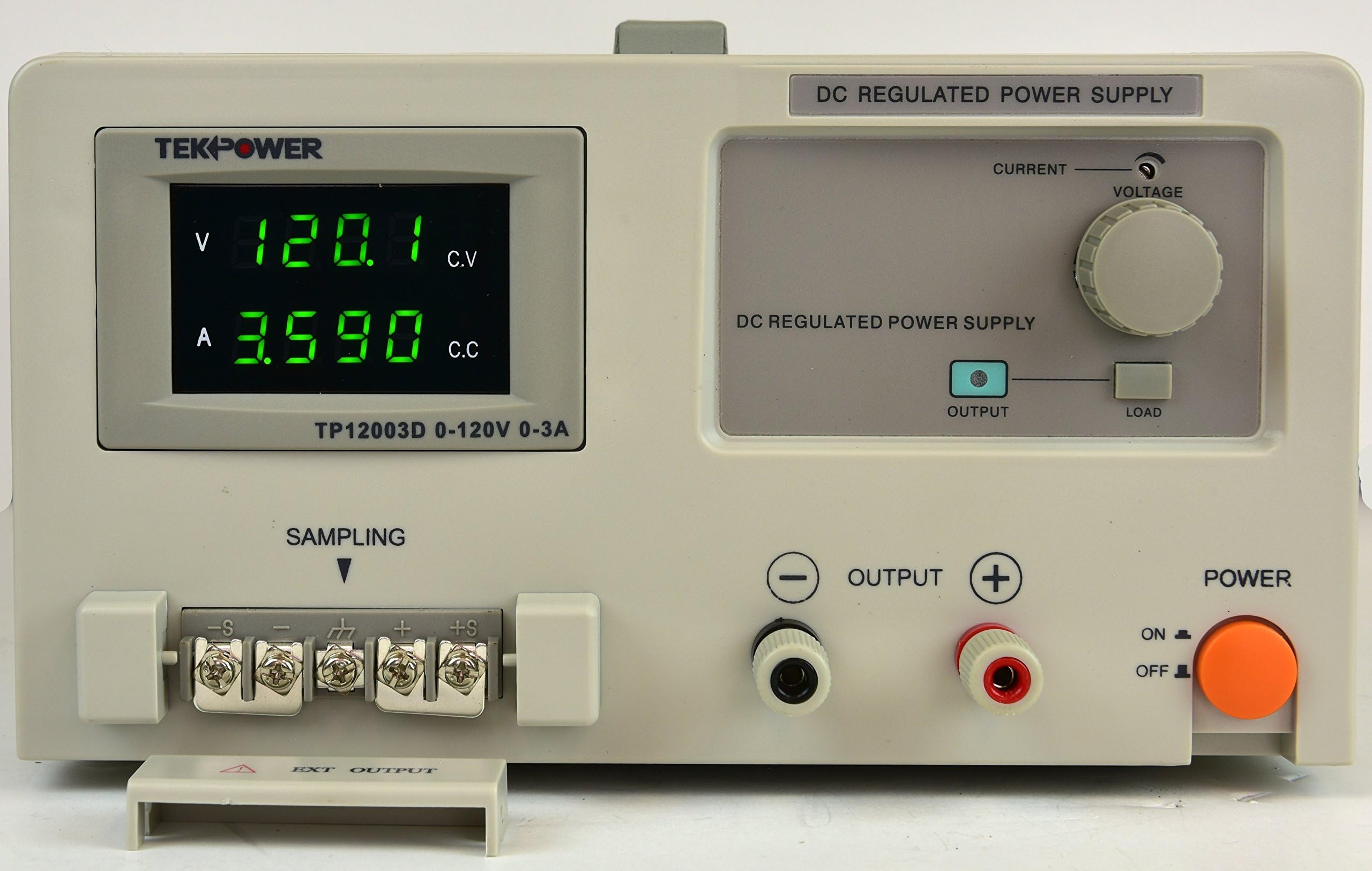 Amazon.com: Tekpower TP12003D DC Adjustable Linear Power Supply, Input ...