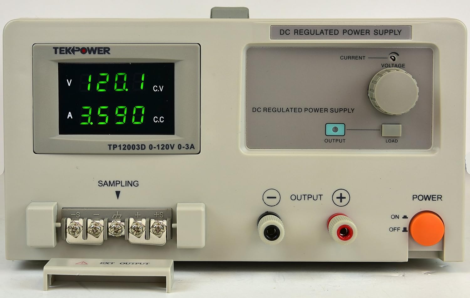 Amazon.com: Tekpower TP12003D DC Adjustable Linear Power Supply, Input ...