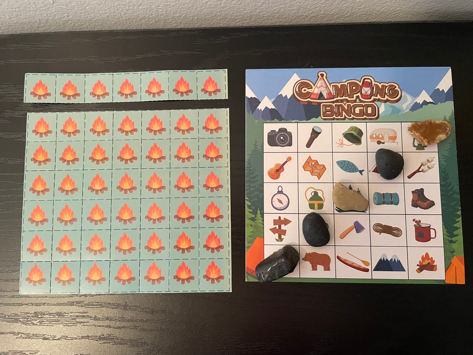 $1/mo - Finance 41Pcs Camping Bingo Game Cards for Kids - Camp ...