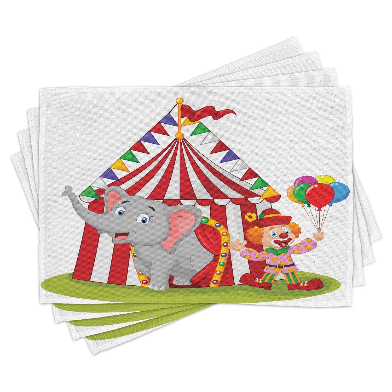 Circus Elephant Standing