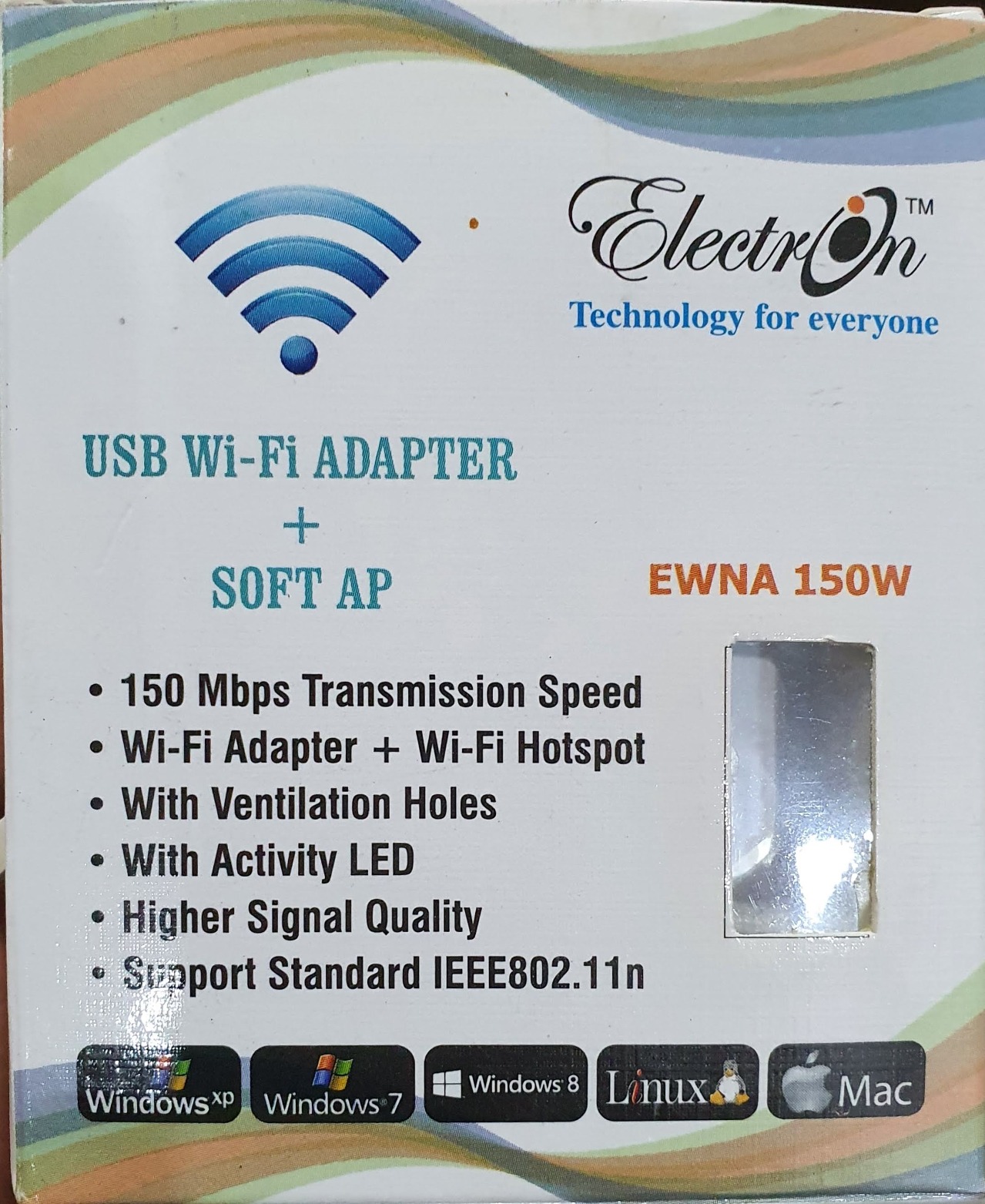Electron Mini Wireless N 11n Wi-Fi Nano USB Wi-Fi Adapter Dongle WiFi ...