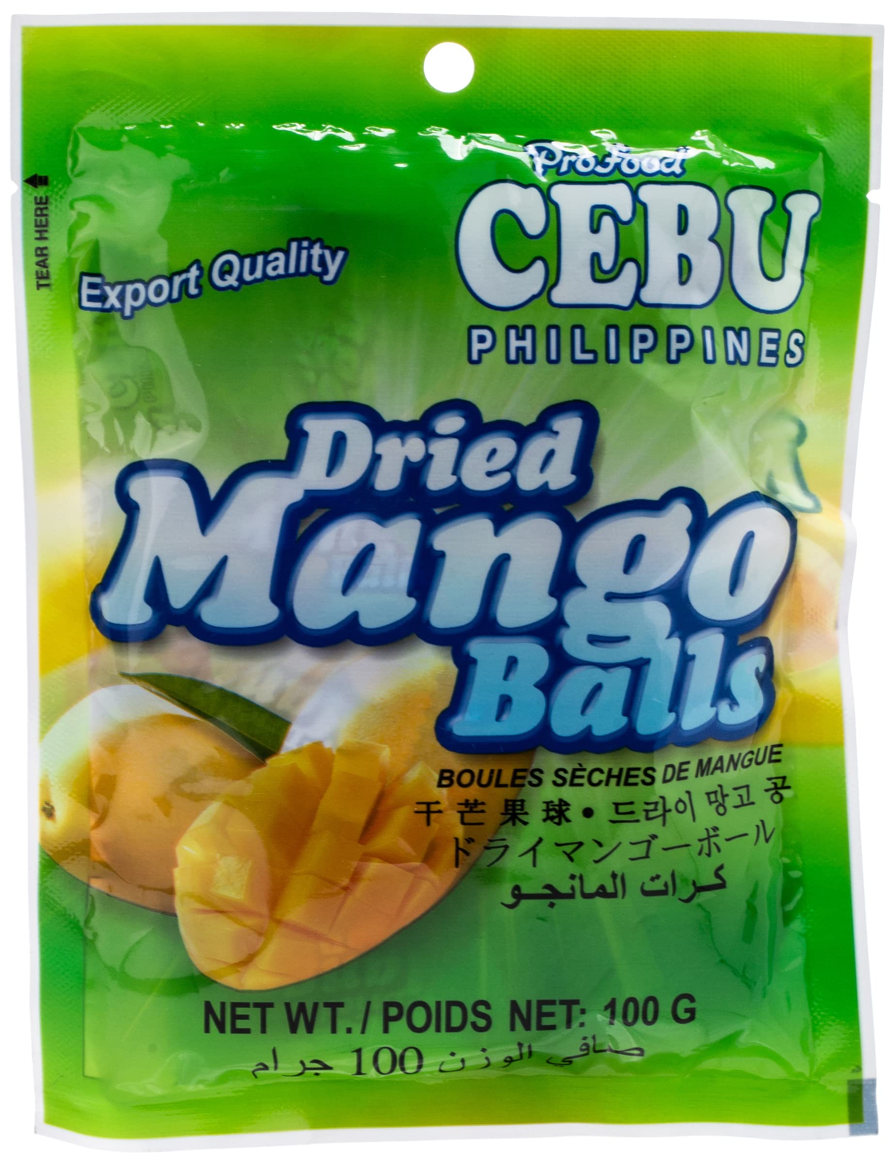 Buy Cebu Dried Mango Balls|Product Of Philippine| Pack Of 1 Online at ...
