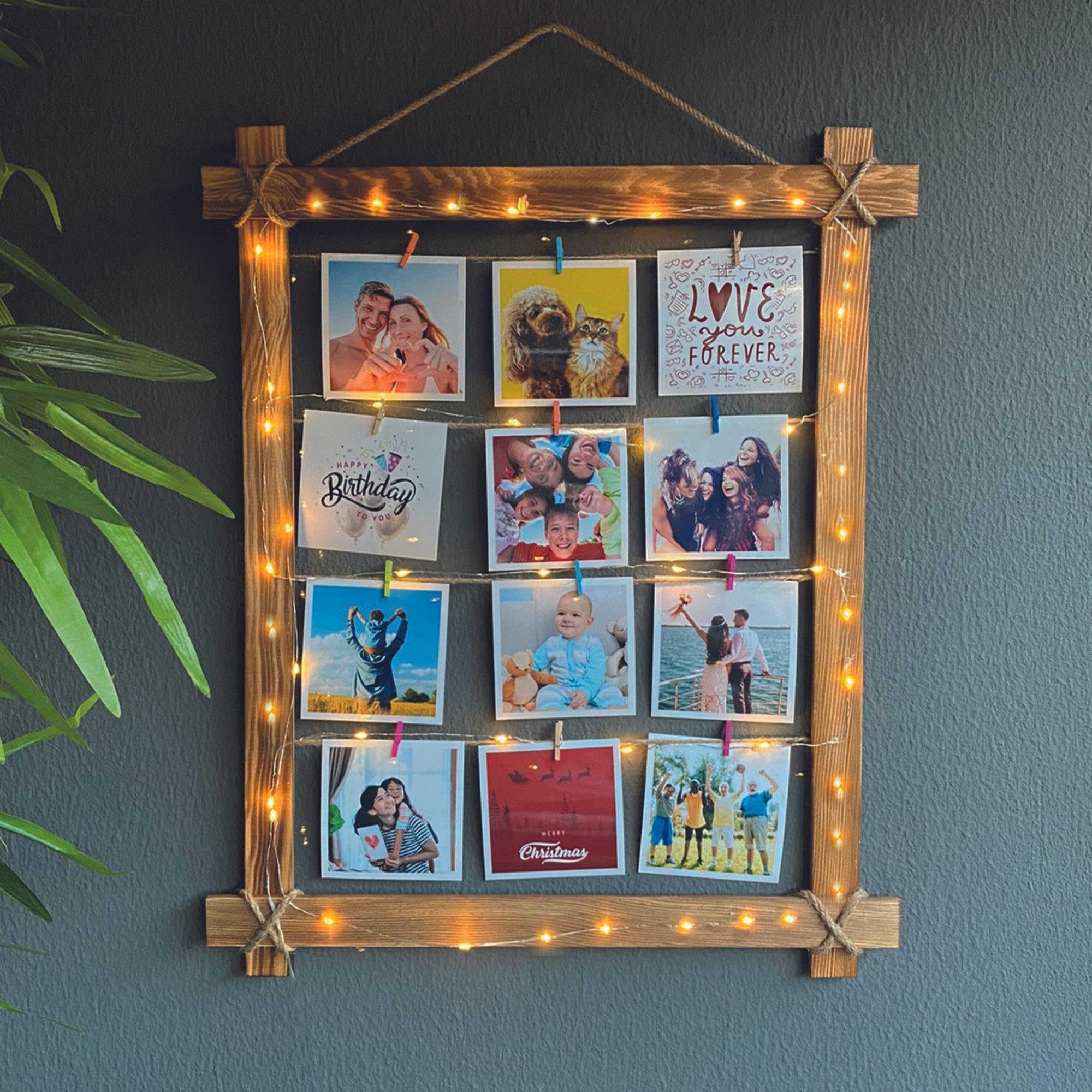 DECOLIFE Photo Frames Multiple Photos - Picture Frames For Wall ...