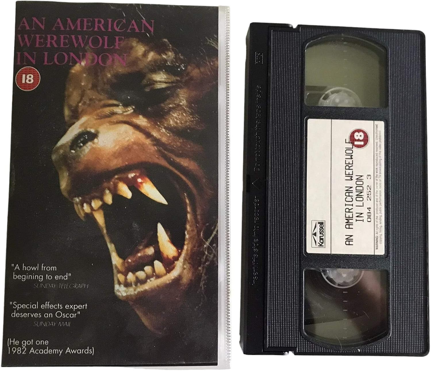An American Werewolf In London [VHS] : Jenny Agutter, Brian Glover ...