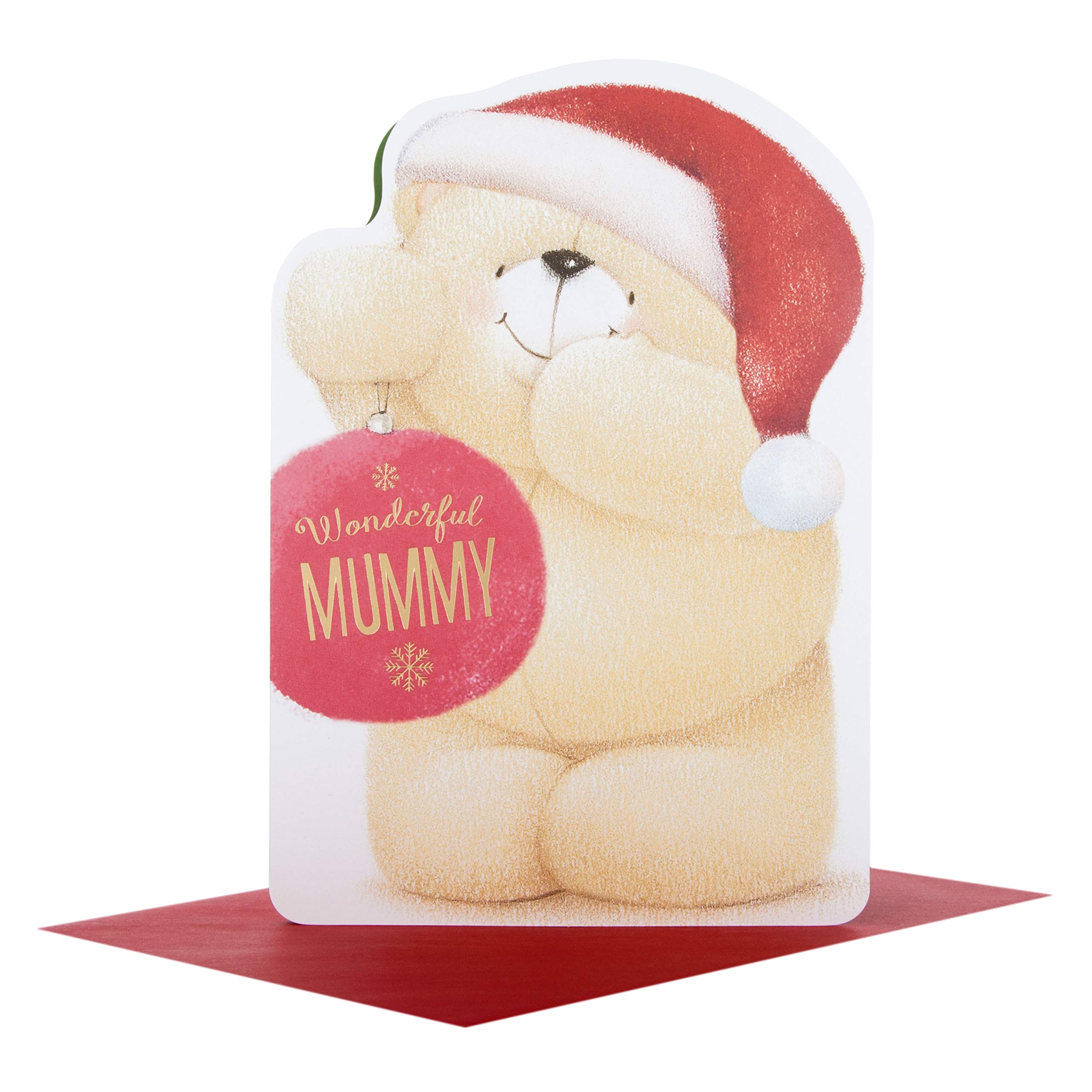 Hallmark 25490654 Wonderful Mummy Medium Christmas Card "Forever ...