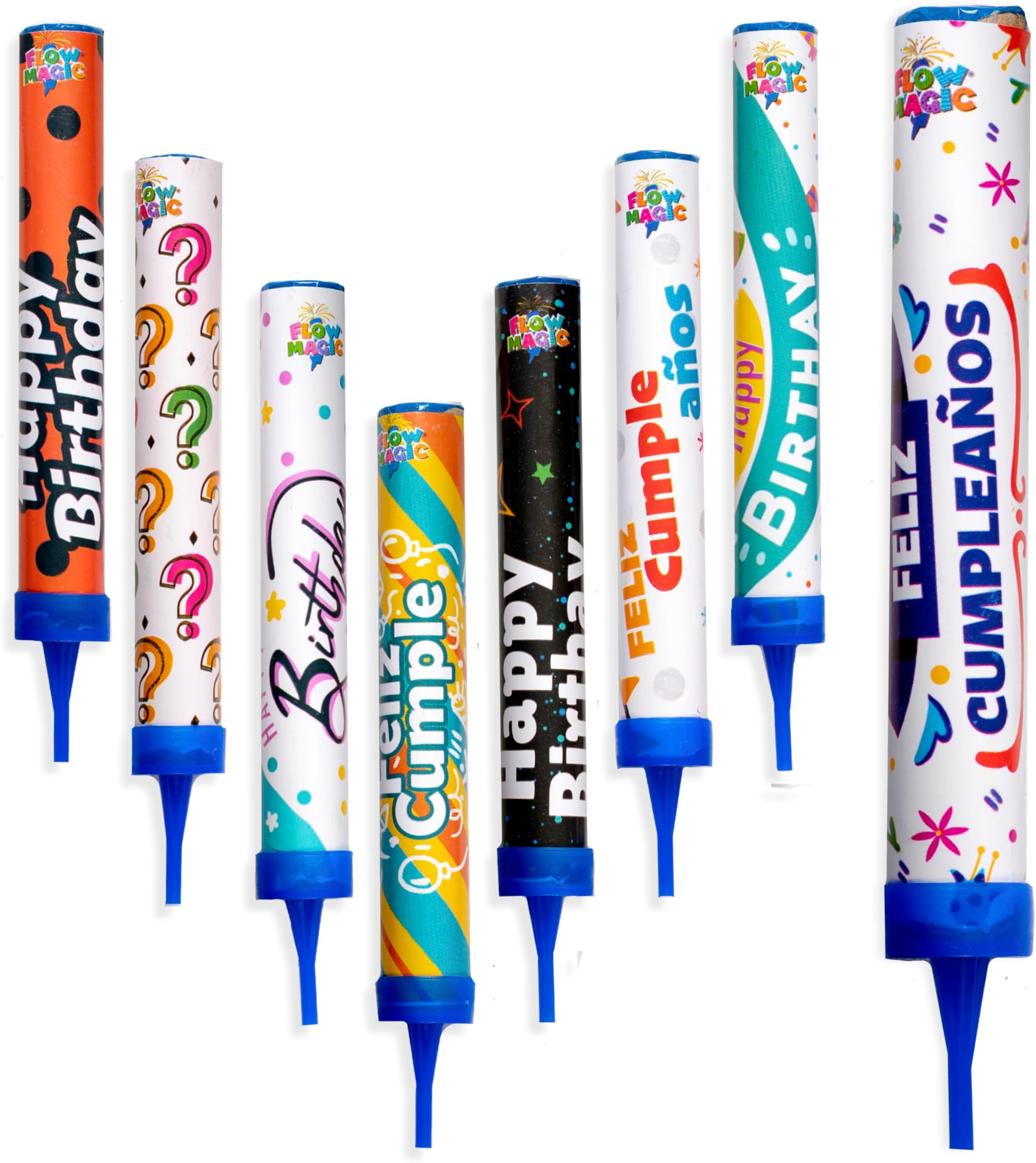 Velas de chispas Flow Magic 100 piezas cambios de color en 3 tiempos 14 ...