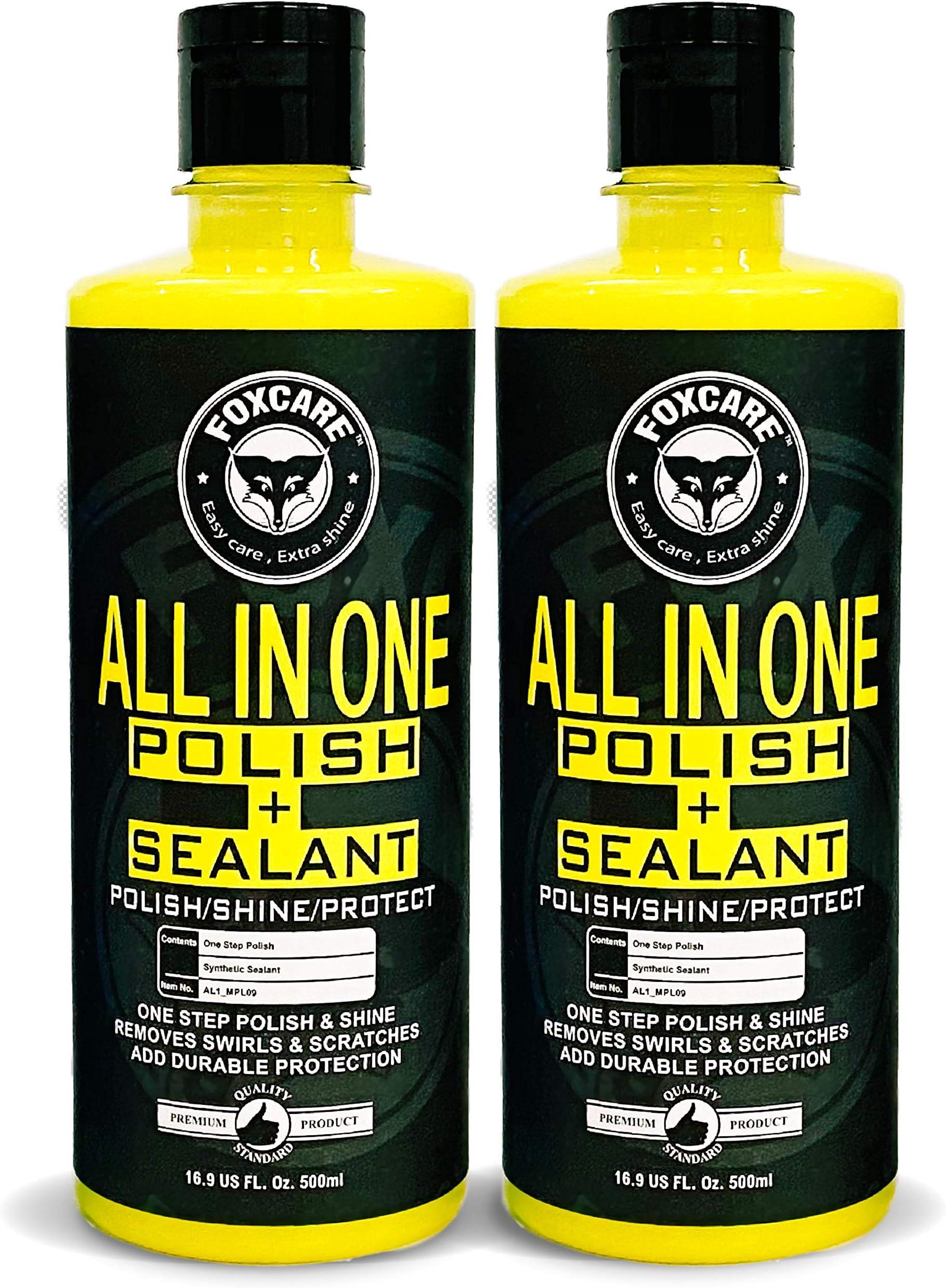 Foxcare All in One Polish + Sealant, Multipurpose Liquid Car & Bike ...