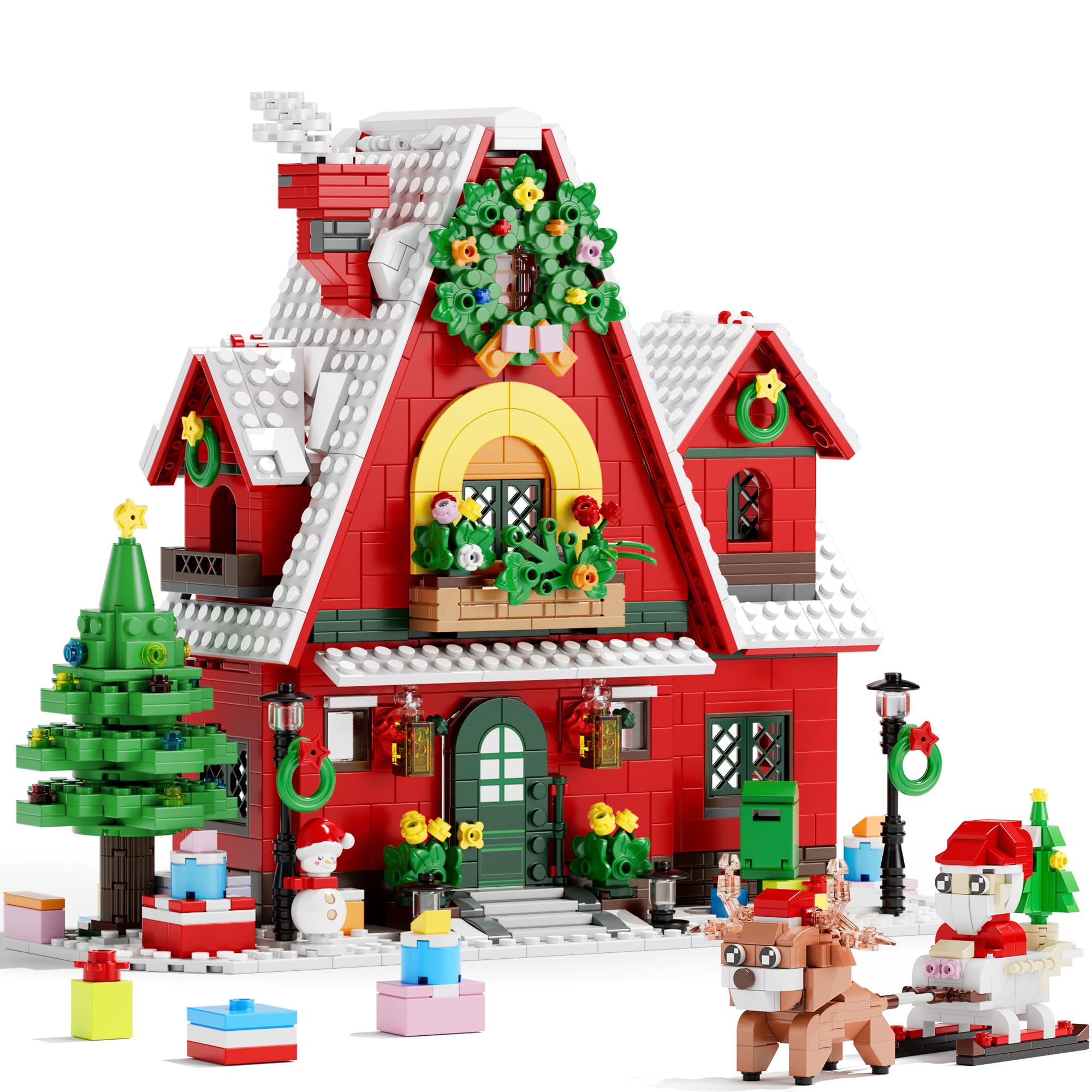 Amazon.com: Christmas Gifts for Kids Teens Adults, Christmas Cottage ...