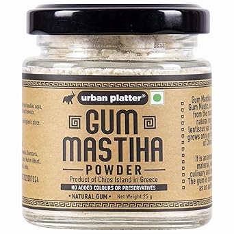 Urban Platter Gum Mastiha Powder, 25g (Powdered Mastic Gum / Mastiha of ...