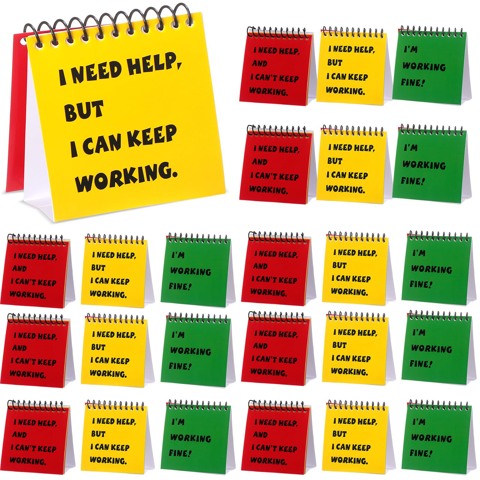 Snapklik.com : 36 Pcs I Need Help Mini Flip Chart For Teacher Need ...