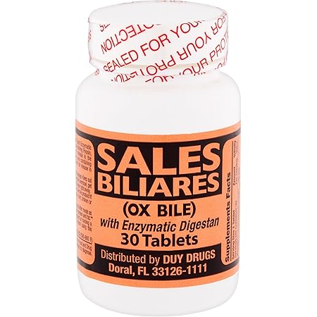 Amazon.com: Germa Bile Salts Natural Dietary Supplement, for Liver ...