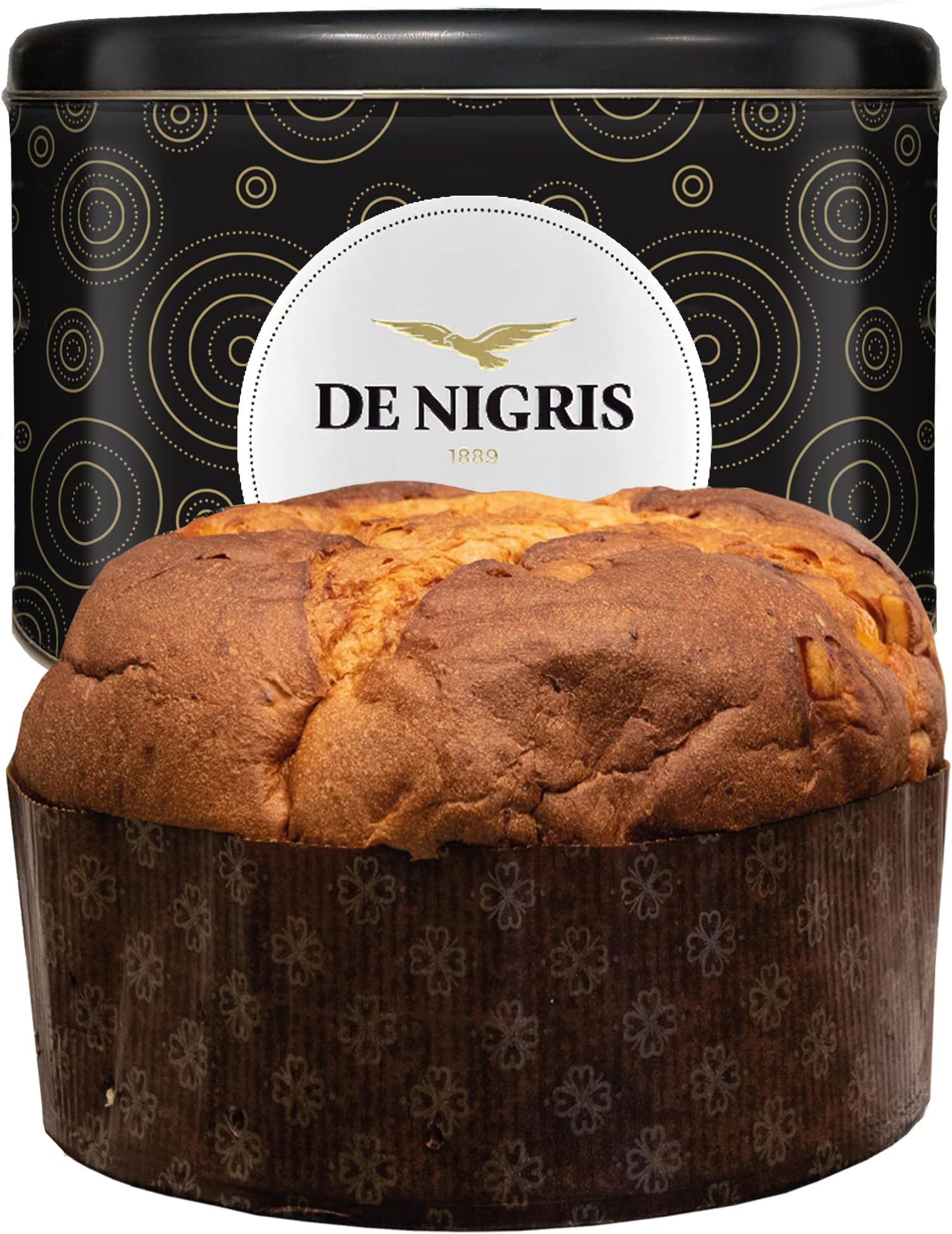 Amazon.com: Fiasconaro Traditional Panettone 750 Gram Red Bow Wrapped ...