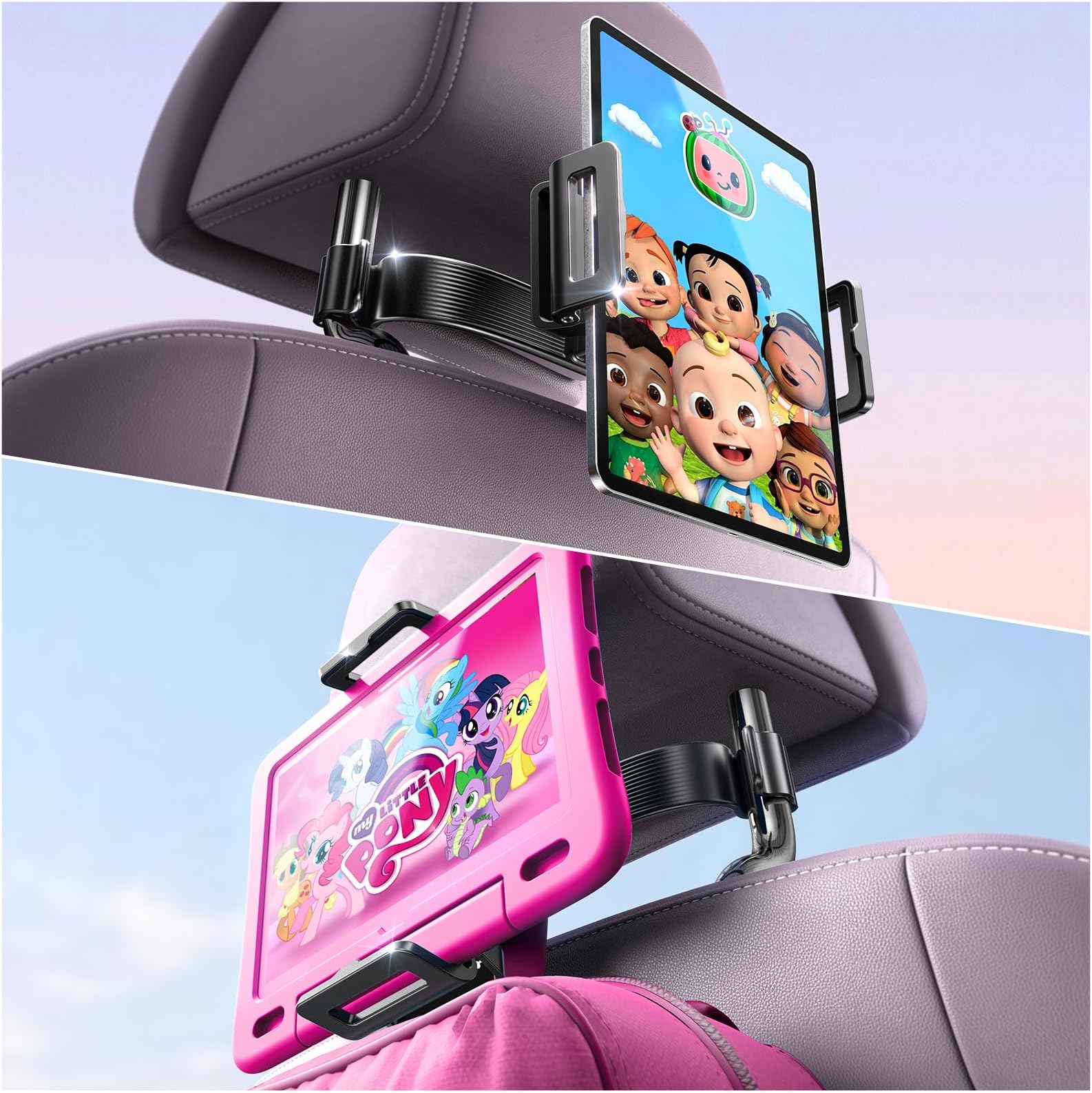 Amazon.com: Tablet Holder for Car Headrest Mount - Headrest Tablet ...